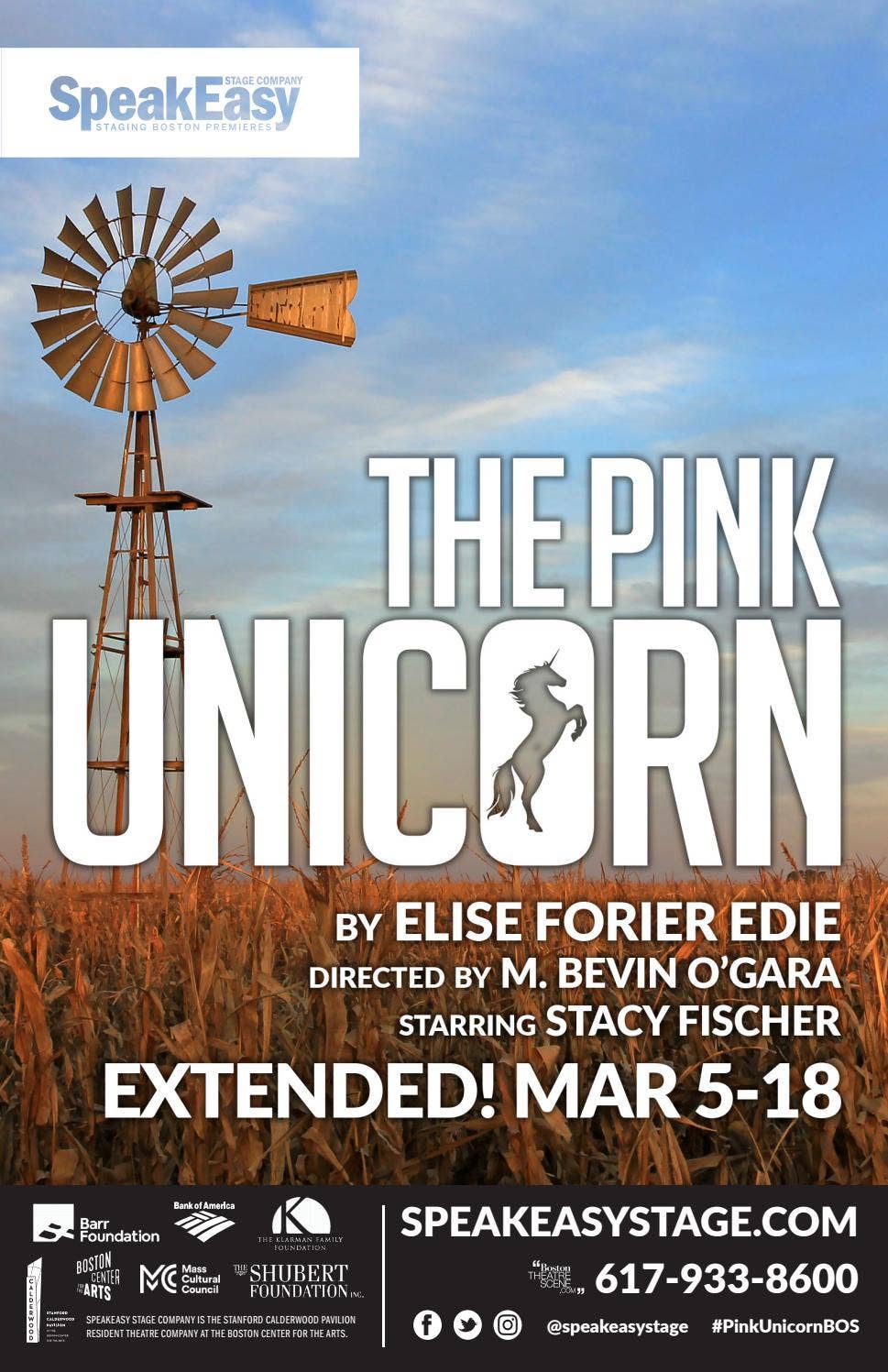 The Pink Unicorn Playbill by SpeakEasy Stage Company - Issuu