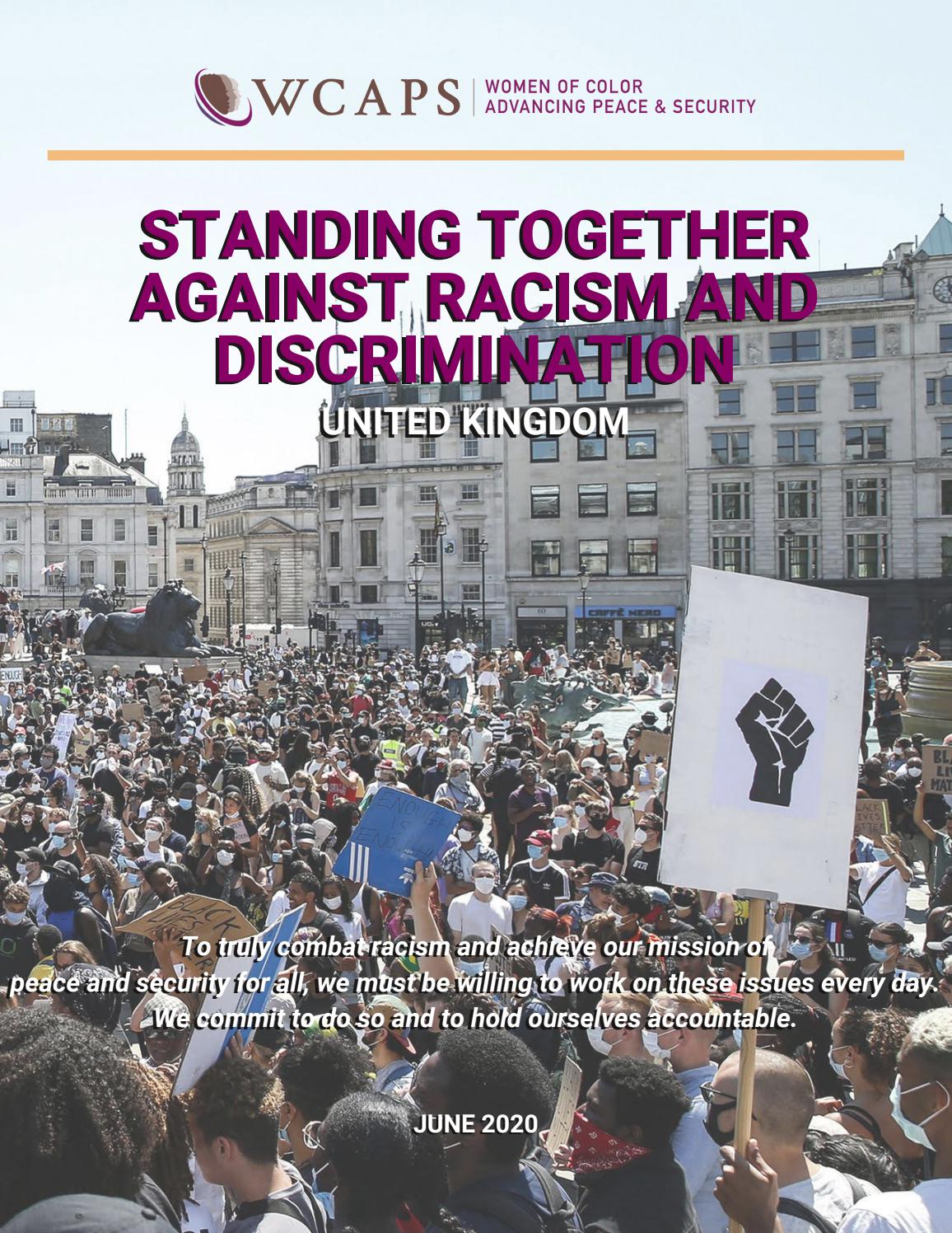 WCAPS-UK Standing Together Against Racism and Discrimination by Women ...