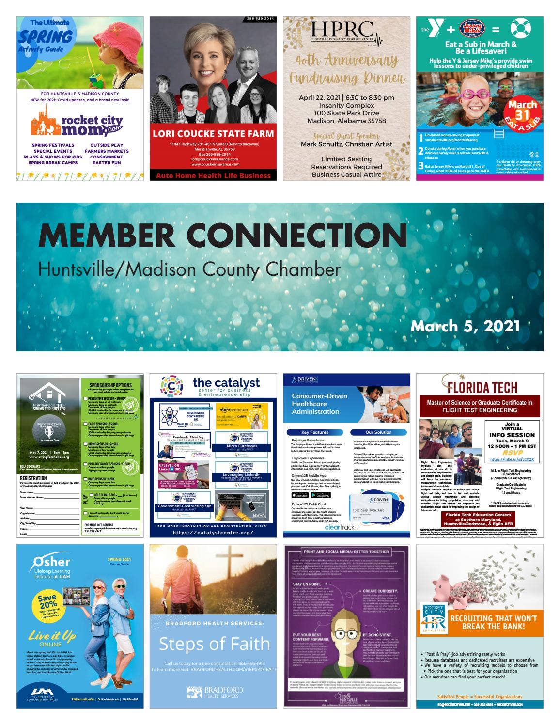 Member Connection, March 5, 2021 by Huntsville/Madison County Chamber ...