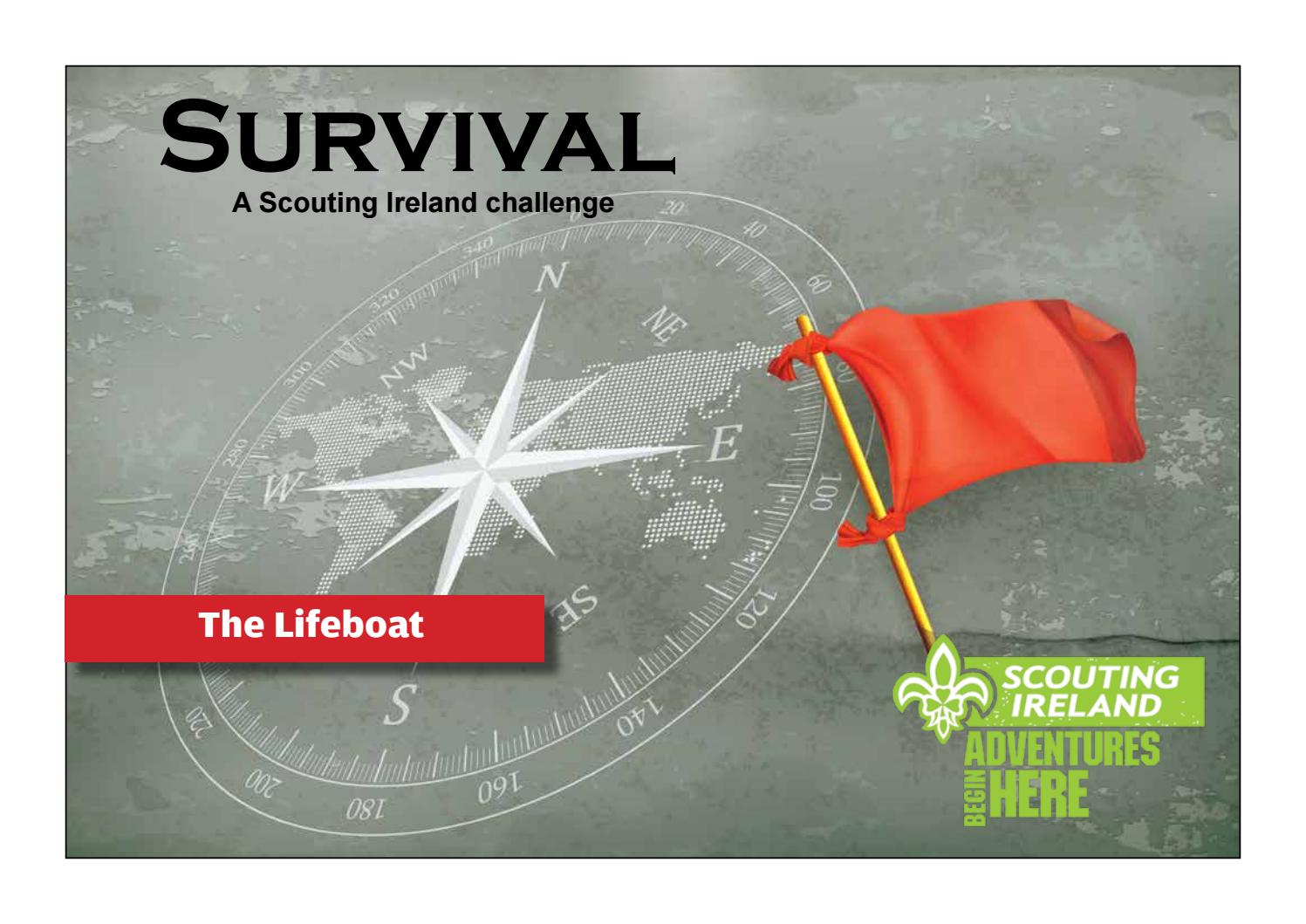 The Lifeboat - Survival Challenge by Scouting Ireland - Issuu