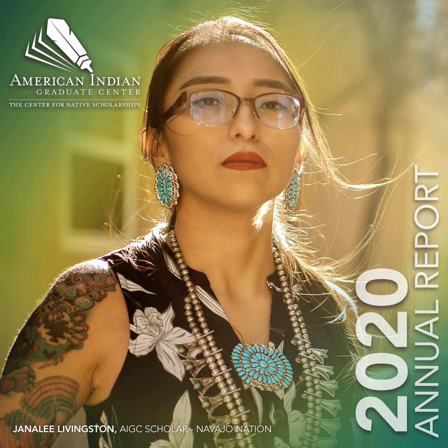 American Indian Graduate Center Annual Report 2020 by Native Forward Scholars Fund - Issuu