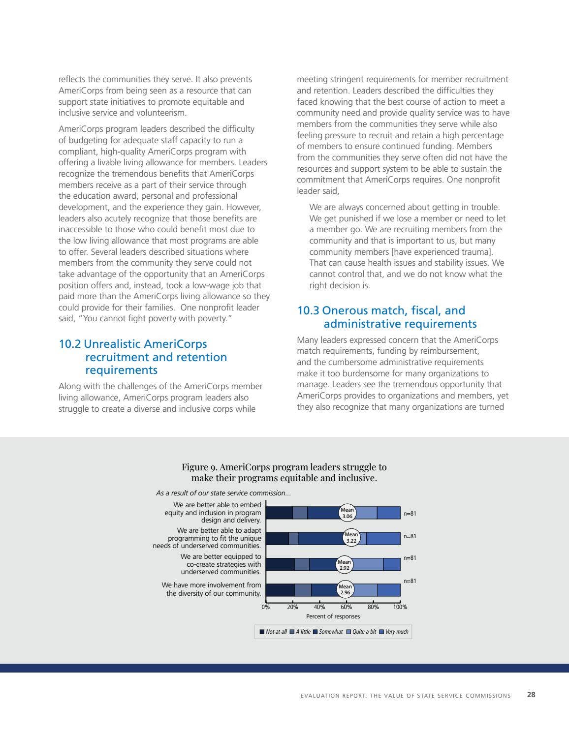 The Value of State Service Commissions: Evaluation Report (2021) by ...