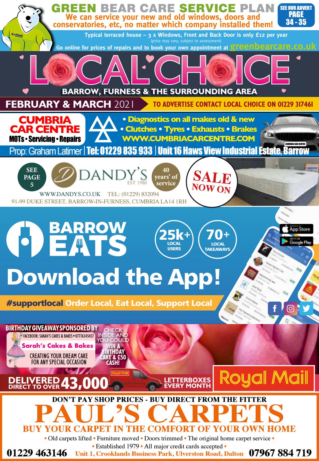 Local Choice - Furness Edition by Local Choice Magazine - Issuu