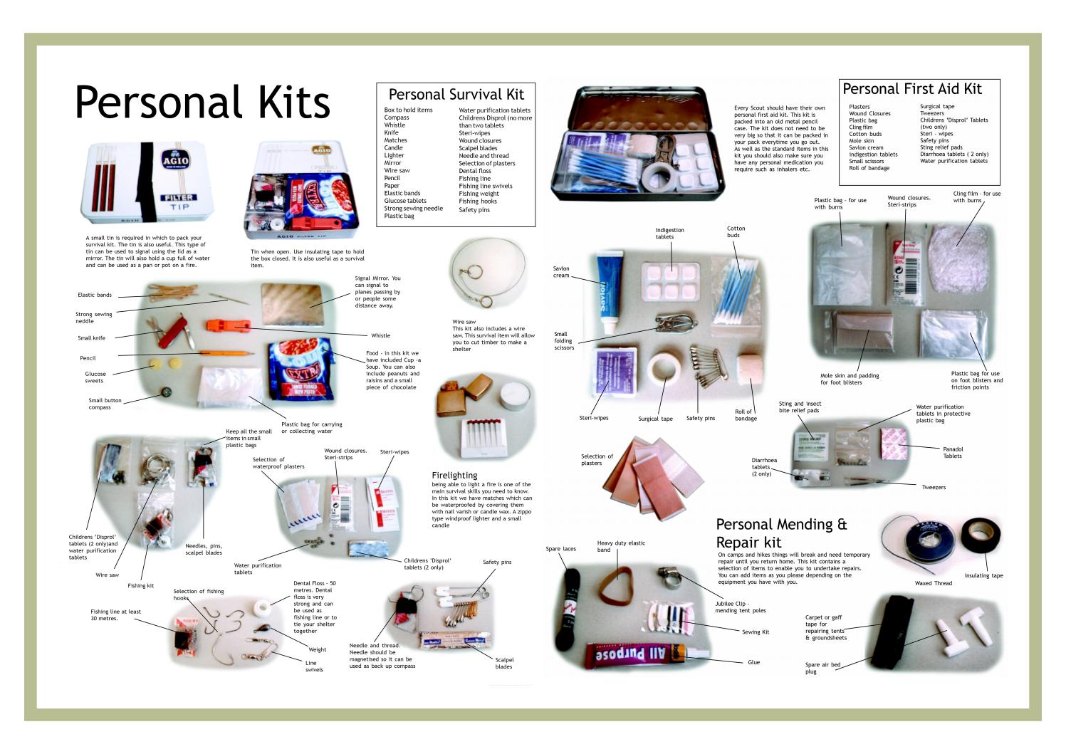 Personal Kits by Scouting Ireland - Issuu