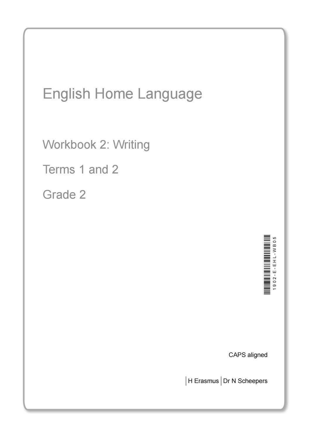 Gr 2-English Home Language-Workbook 2 - Writing by Impaq - Issuu