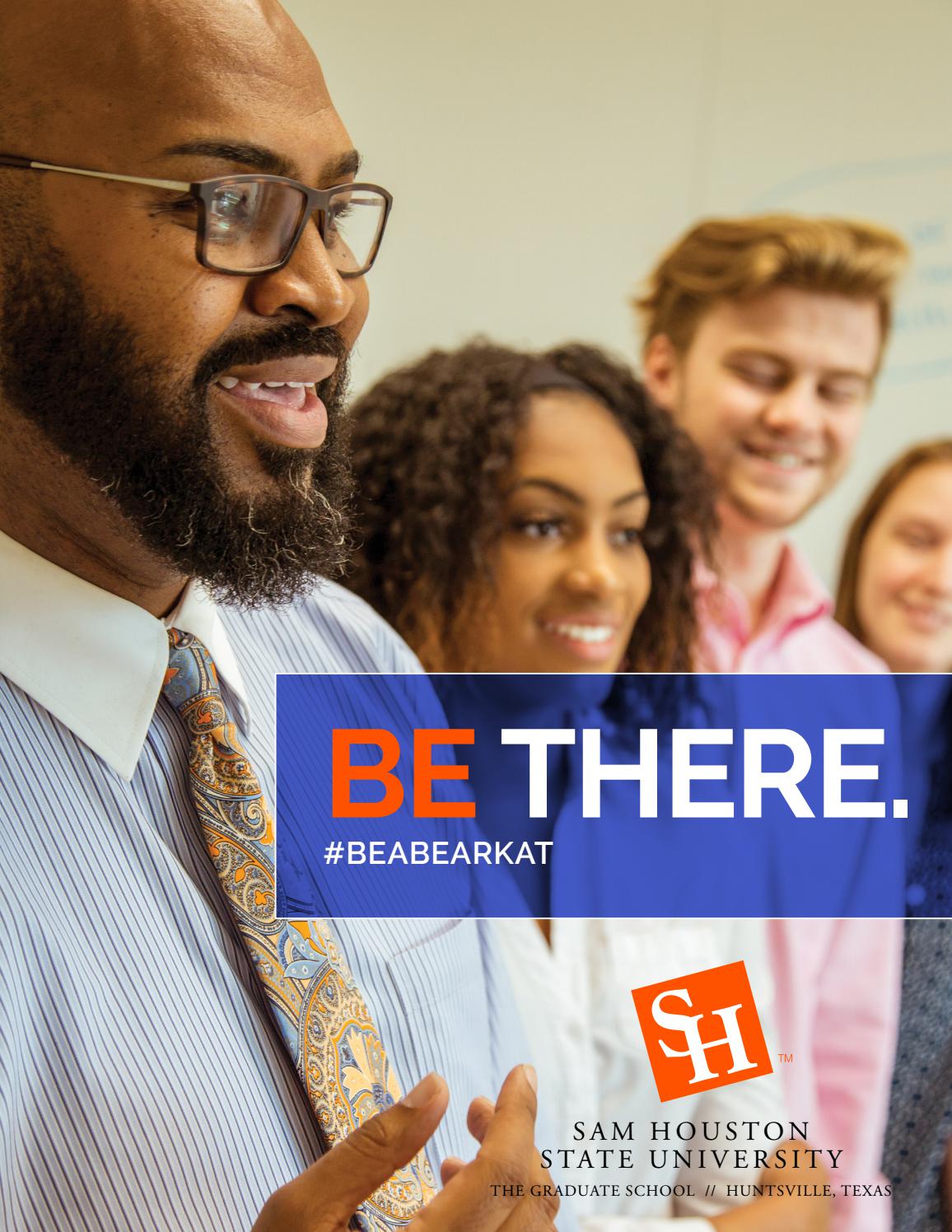 SHSU Graduate Brochure by samhoustonstateuniversity - Issuu