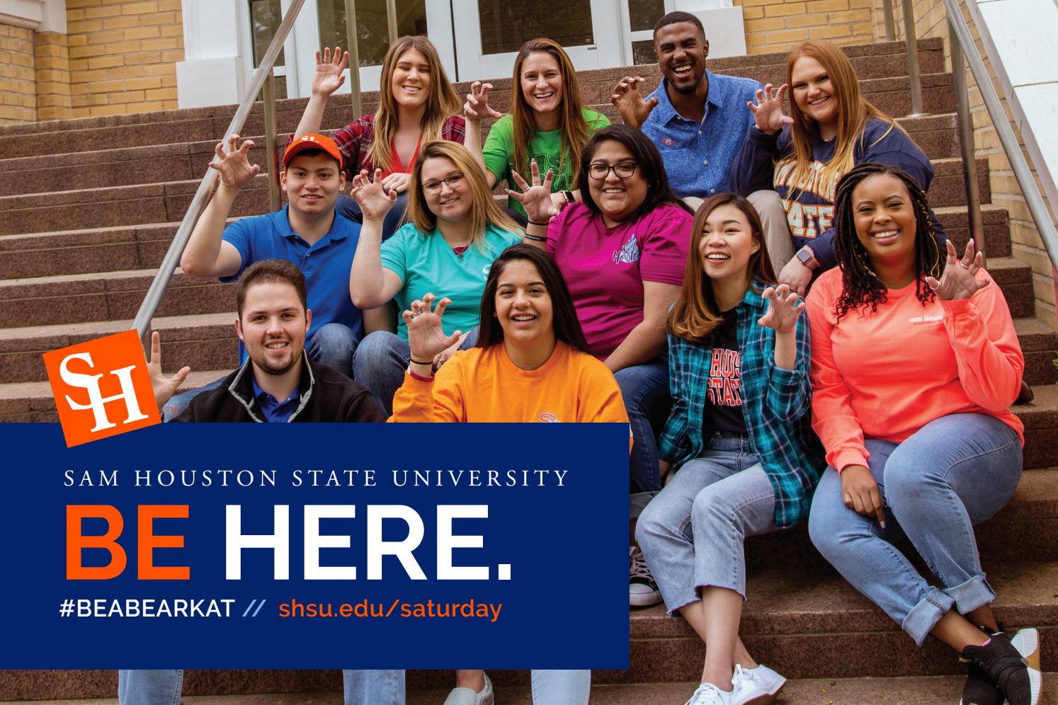 SHSU Saturday@Sam Postcard by samhoustonstateuniversity - Issuu