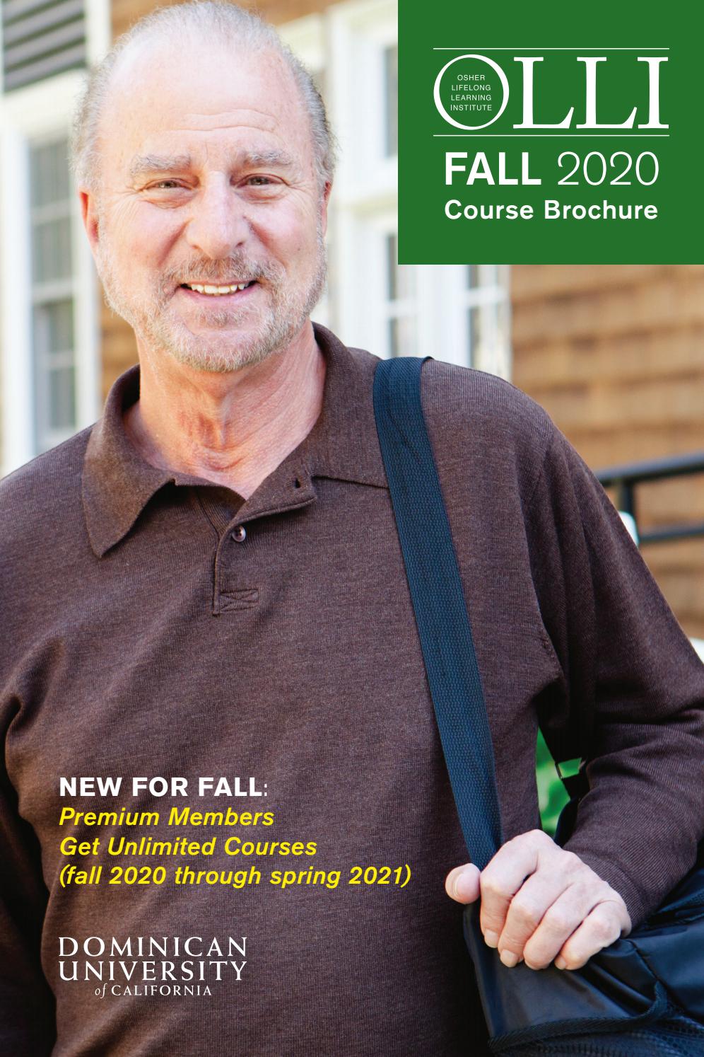 Dominican University of California OLLI: Fall 2021 Course Brochure by ...