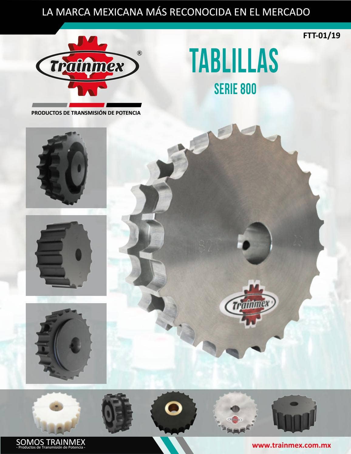 TABLILLAS SERIE 800 TRAINMEX by TRAINMEX - Issuu