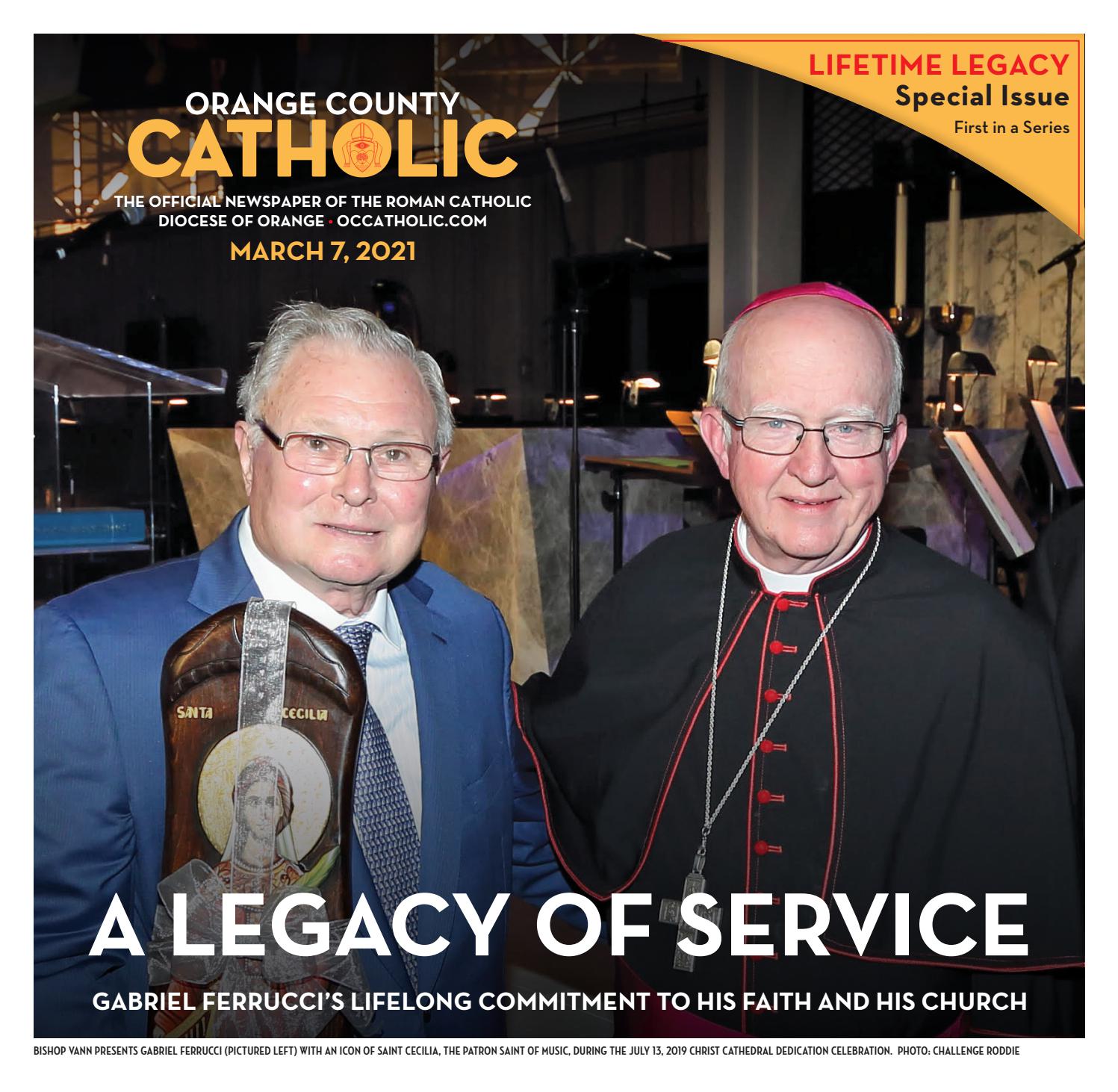OC Catholic Newspaper 3.7.21 by OCCatholic - Issuu