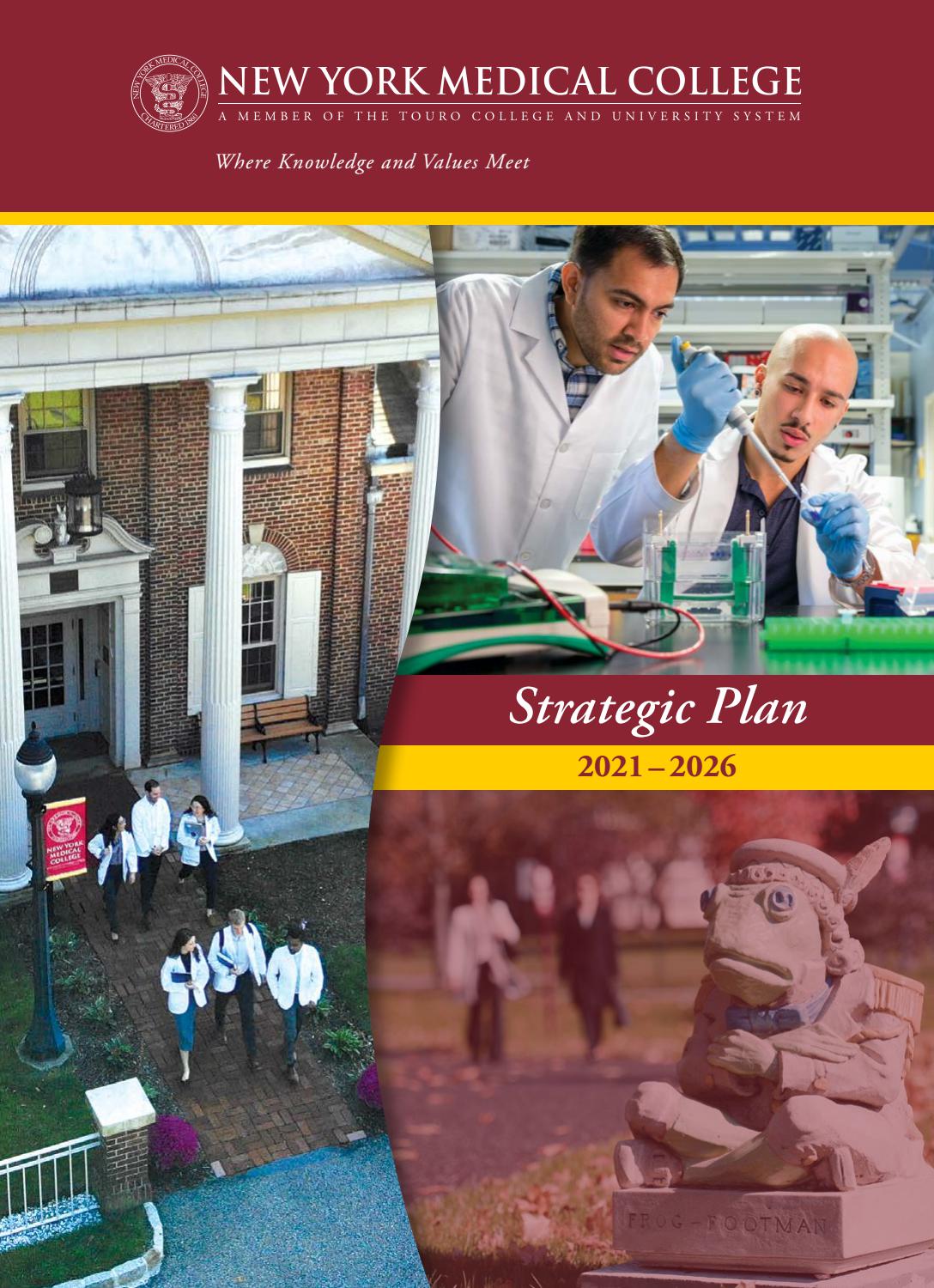 NYMC Strategic Plan 2021-2026 by New York Medical College - Issuu