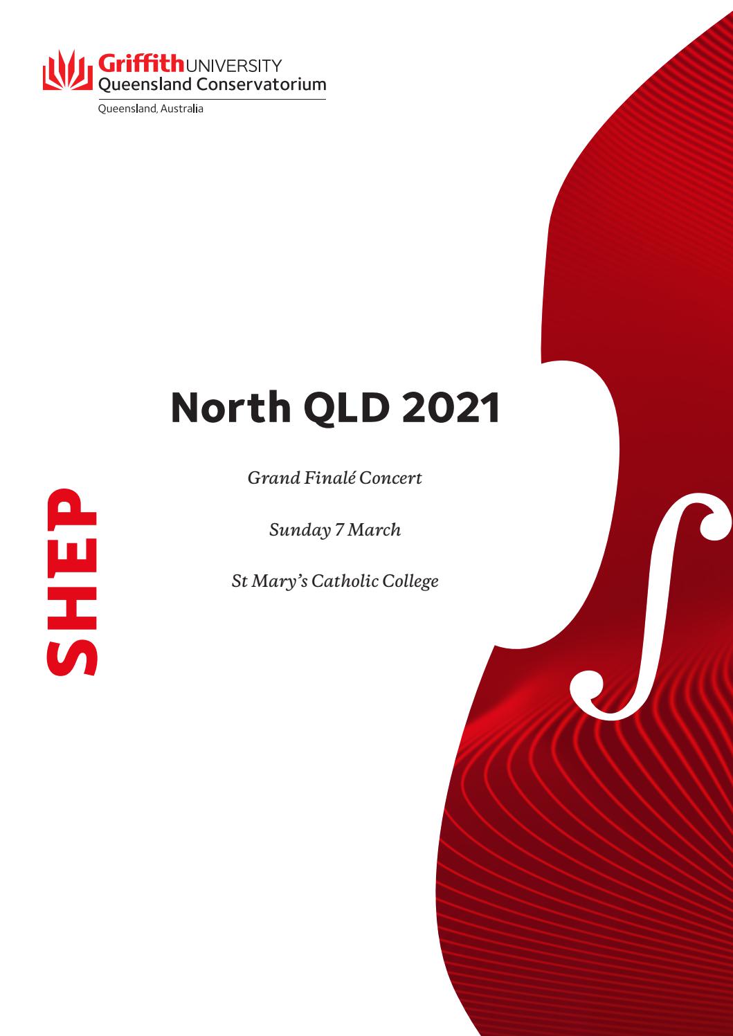 SHEP North Queensland by Queensland Conservatorium Griffith University ...