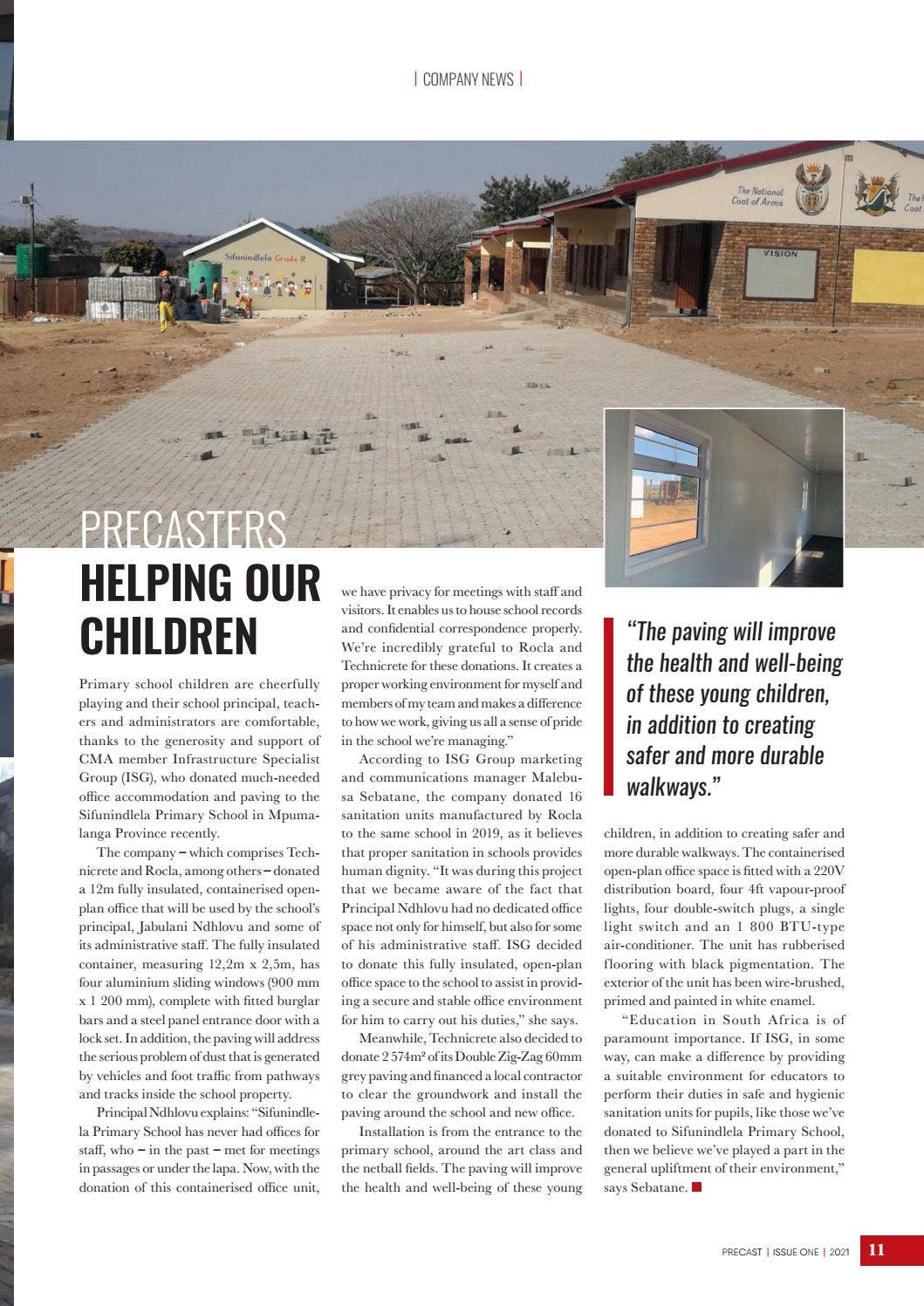 Precast • Issue 1 • 2021 by Isikhova Media - Issuu