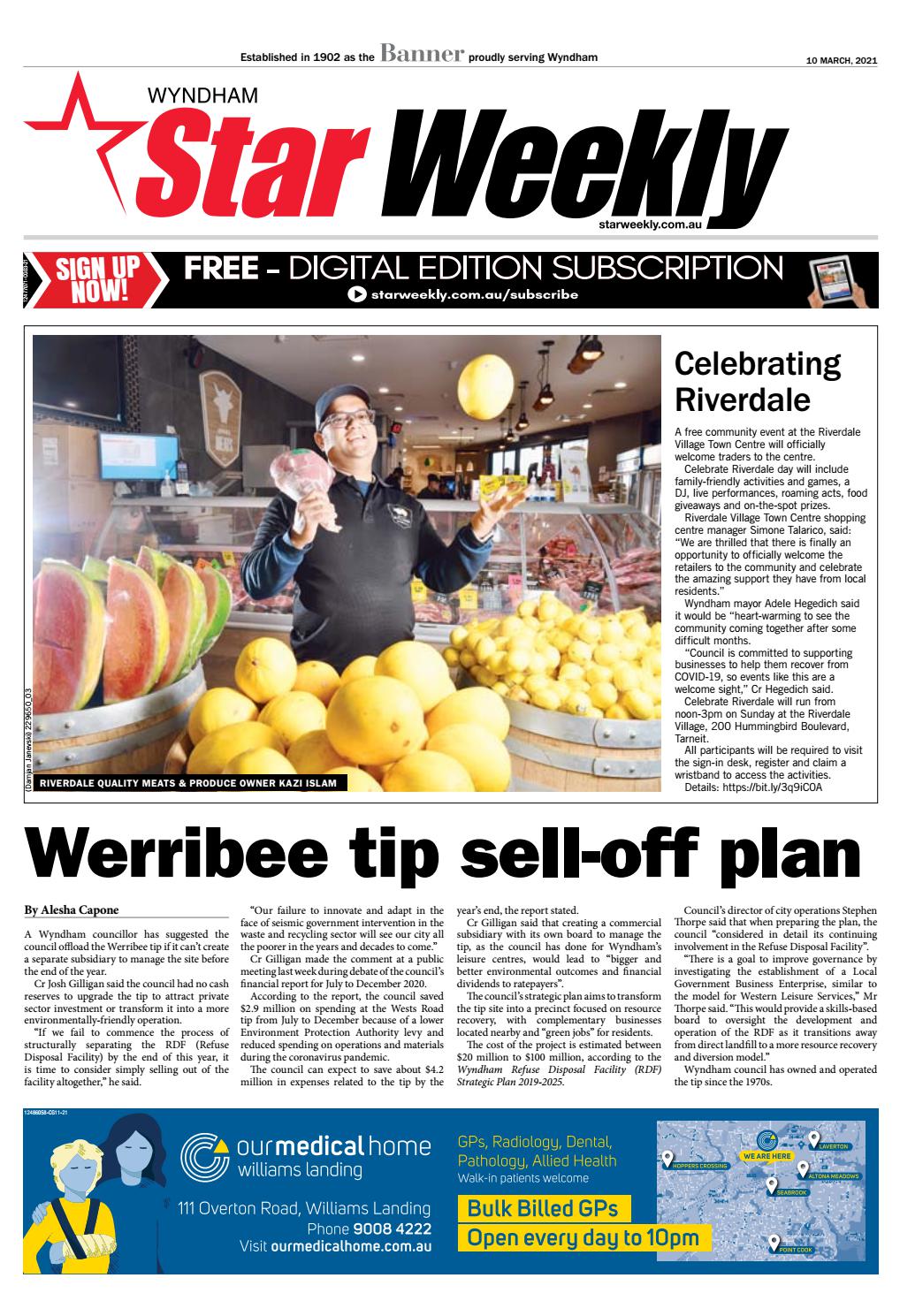 Star Weekly - Wyndham - 10th March 2021 by Star Weekly - Issuu