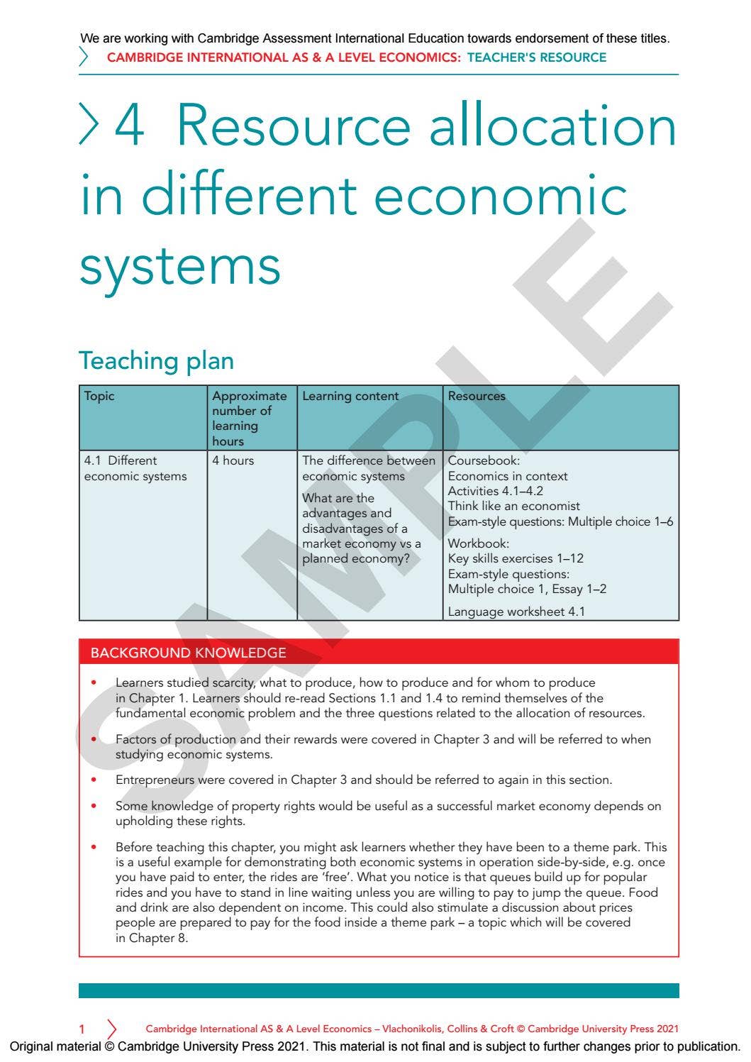 Economics COURSEBOOK Sample by Cambridge International Education - Issuu