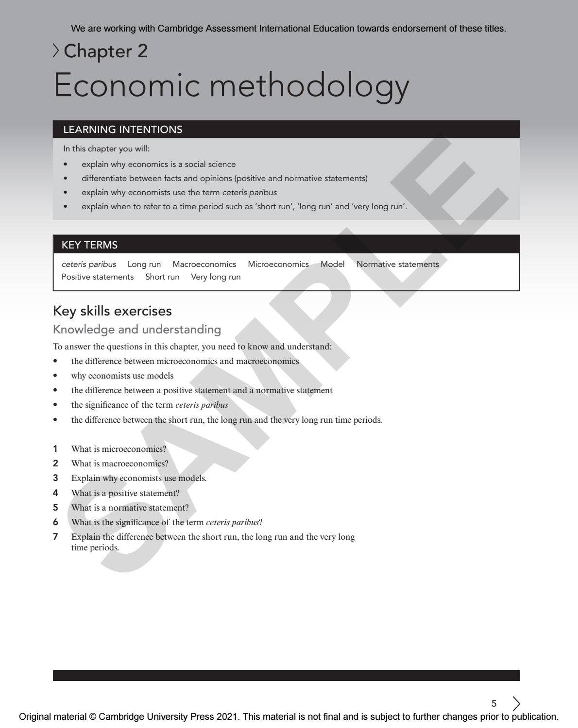 Economics COURSEBOOK Sample by Cambridge International Education - Issuu