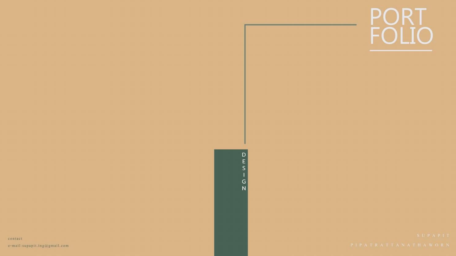 Portfolio_Supapit P. by supapit pipatrattanathaworn - Issuu