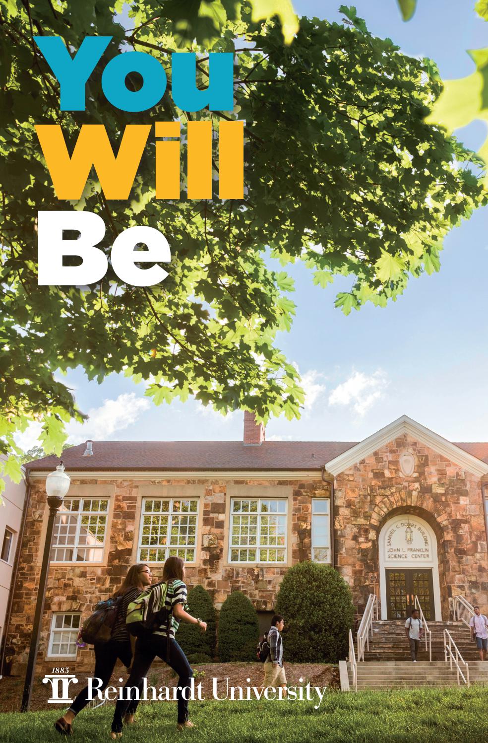 You Will BE by Reinhardt University - Issuu