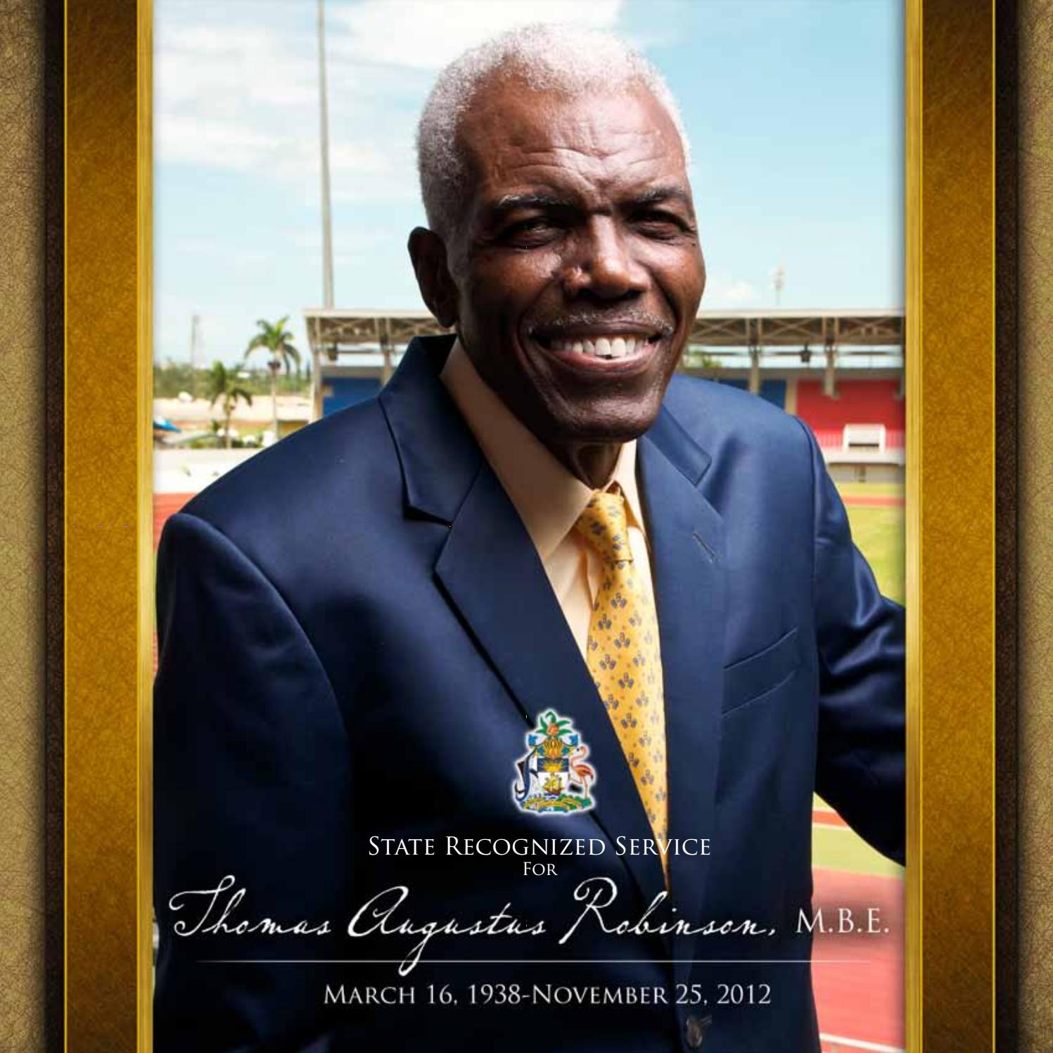 Original Memory Book for Thomas A. Robinson by Print Works at The ...