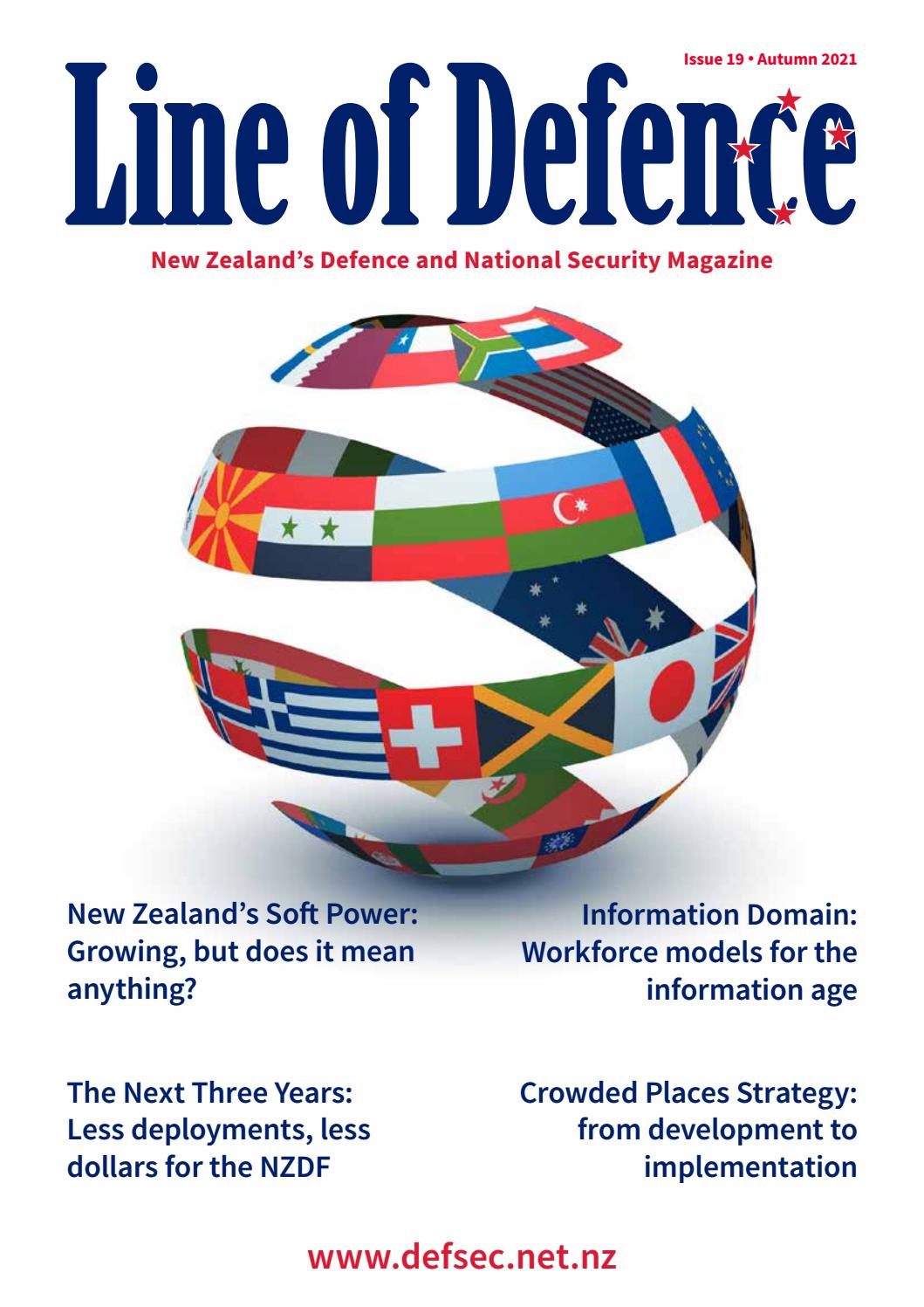 Line of Defence - Autumn 2021 by Defsec New Zealand - Issuu