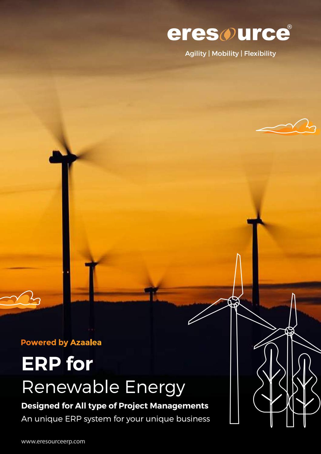 ERP for Renewable Energy by eresource erp - Issuu