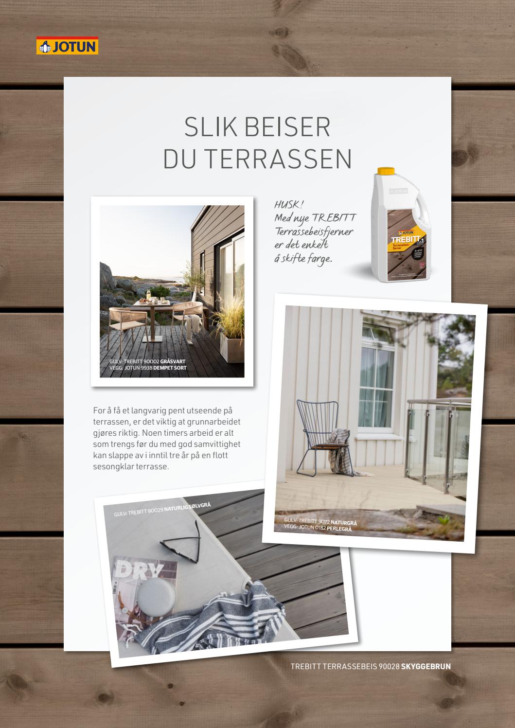 TREBITT terrassebeis fargekart by Jotun Dekorativ AS - Issuu