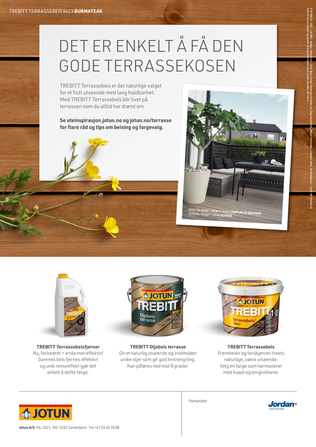 TREBITT terrassebeis fargekart by Jotun Dekorativ AS - Issuu