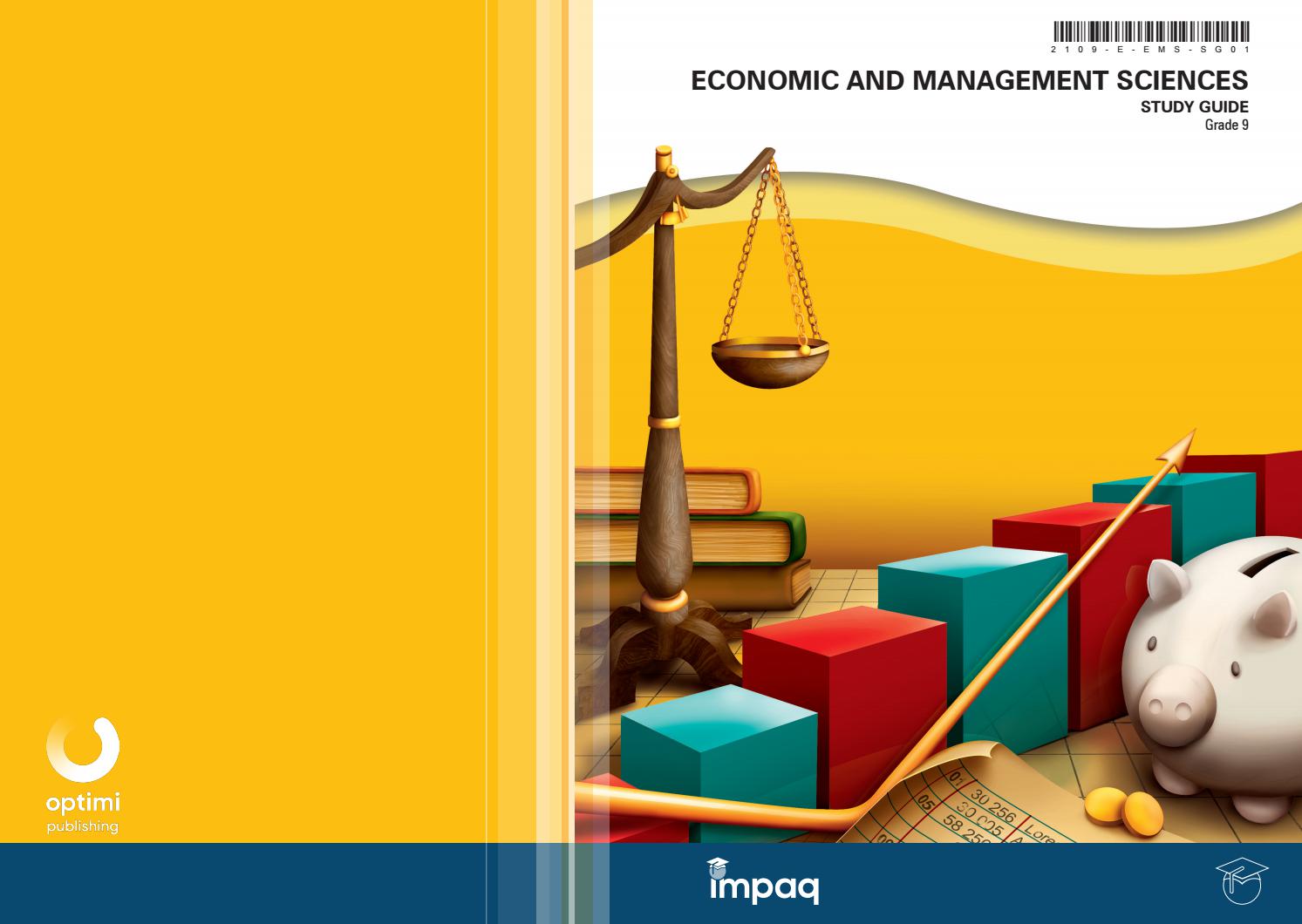 Gr 9-Economic and Management Sciences-Study Guide by Impaq - Issuu