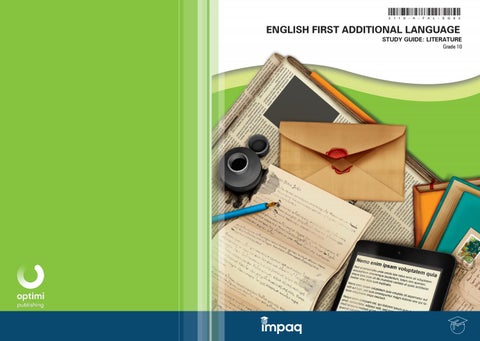 Gr 10-English First Additional Language-Study Guide-Literature 2 by ...