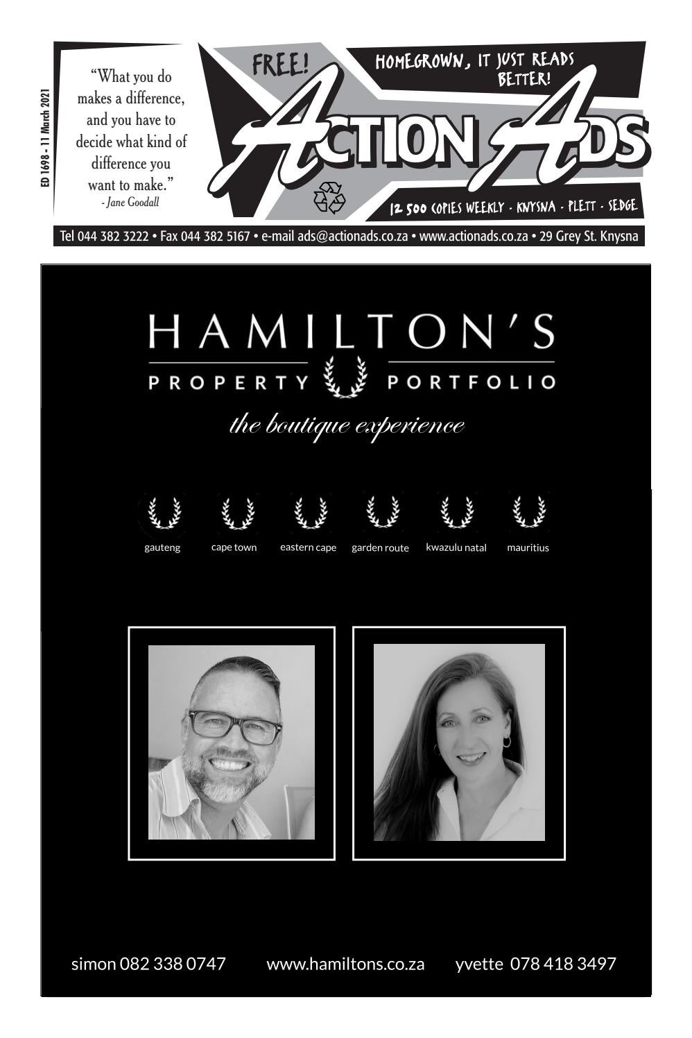 Edition 1698 - 11 March 2021 by Action Ads - Issuu