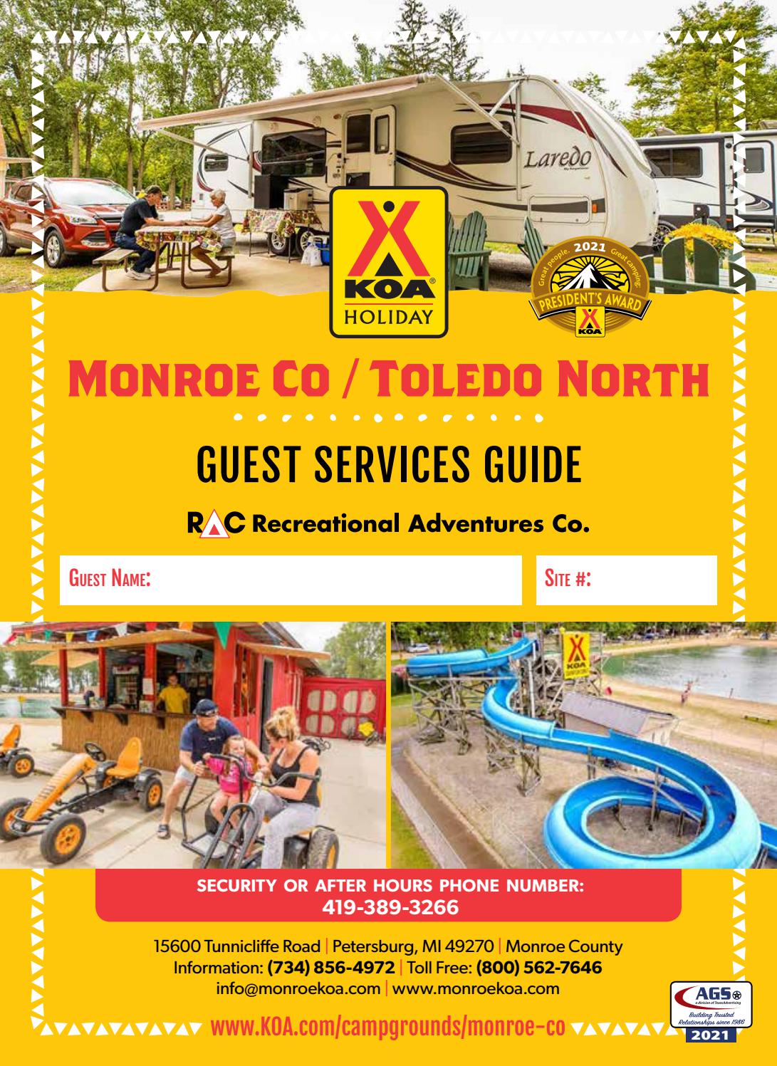 Monroe CO/Toledo North KOA by AGS/Texas Advertising - Issuu