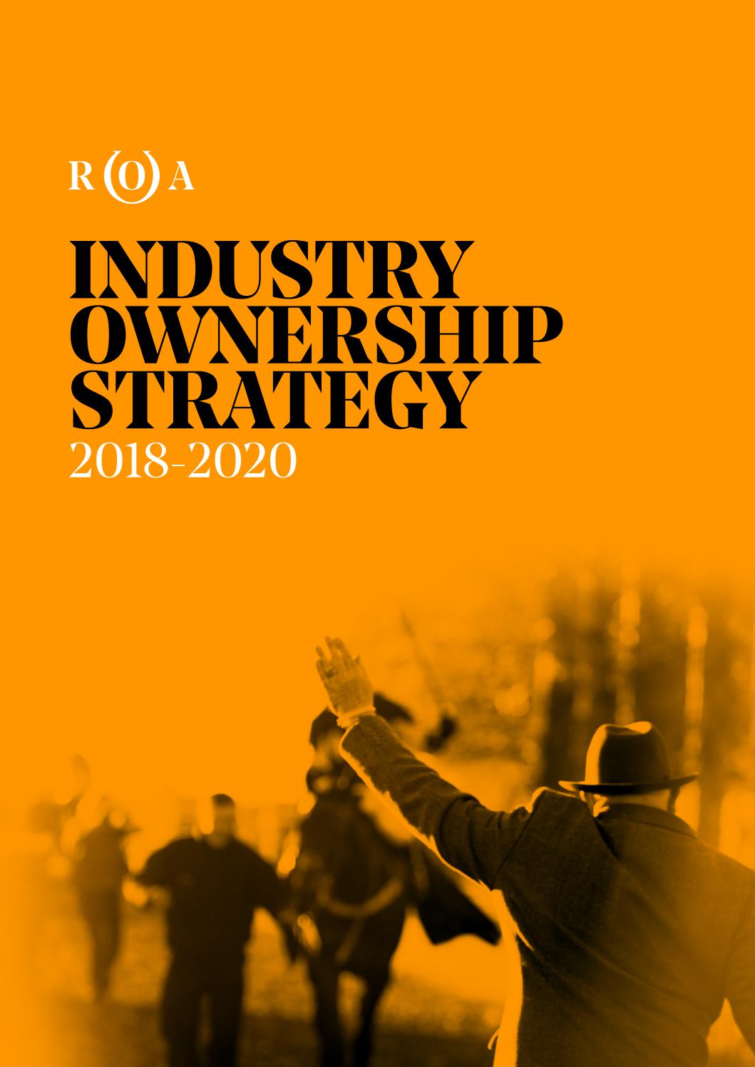 ROA INdustry Ownership Strategy 2018-2020 by Keely Brewer - Issuu