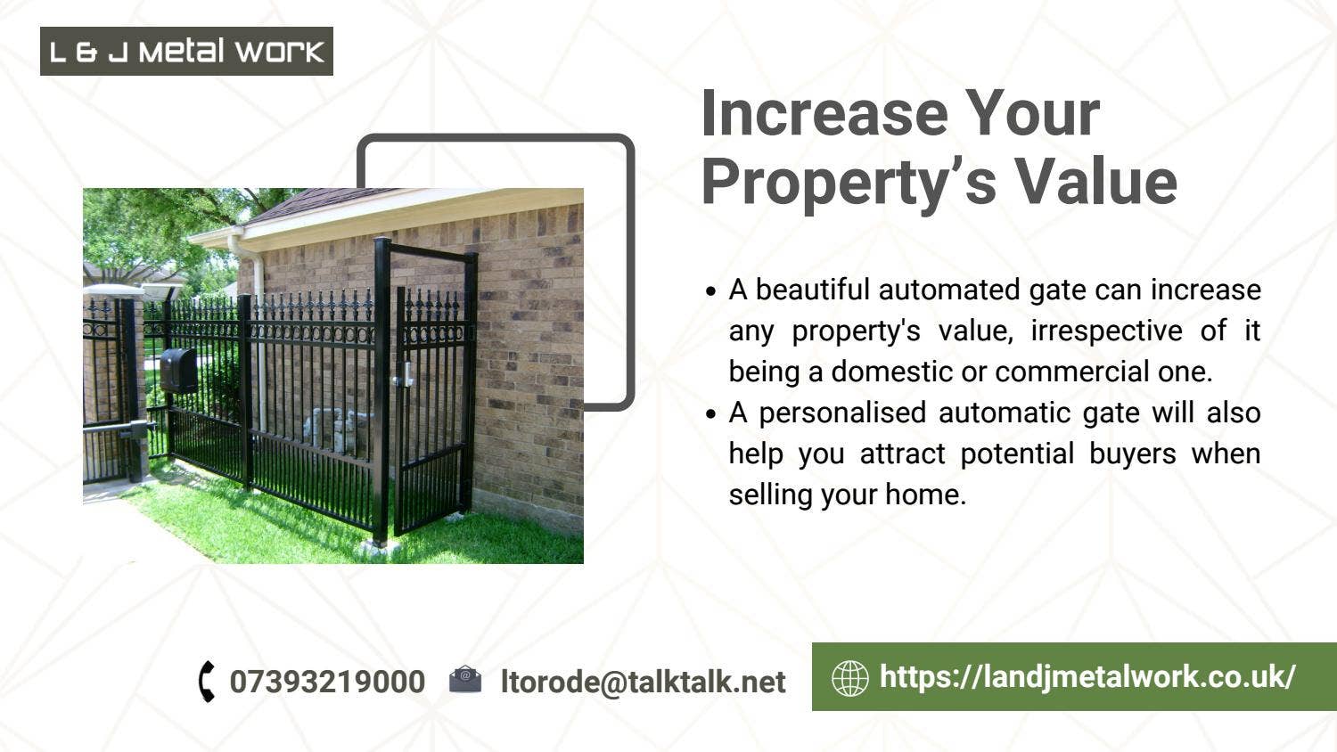 3 Reasons To Install A Fully Automated Gate by L and J Metal Work - Issuu