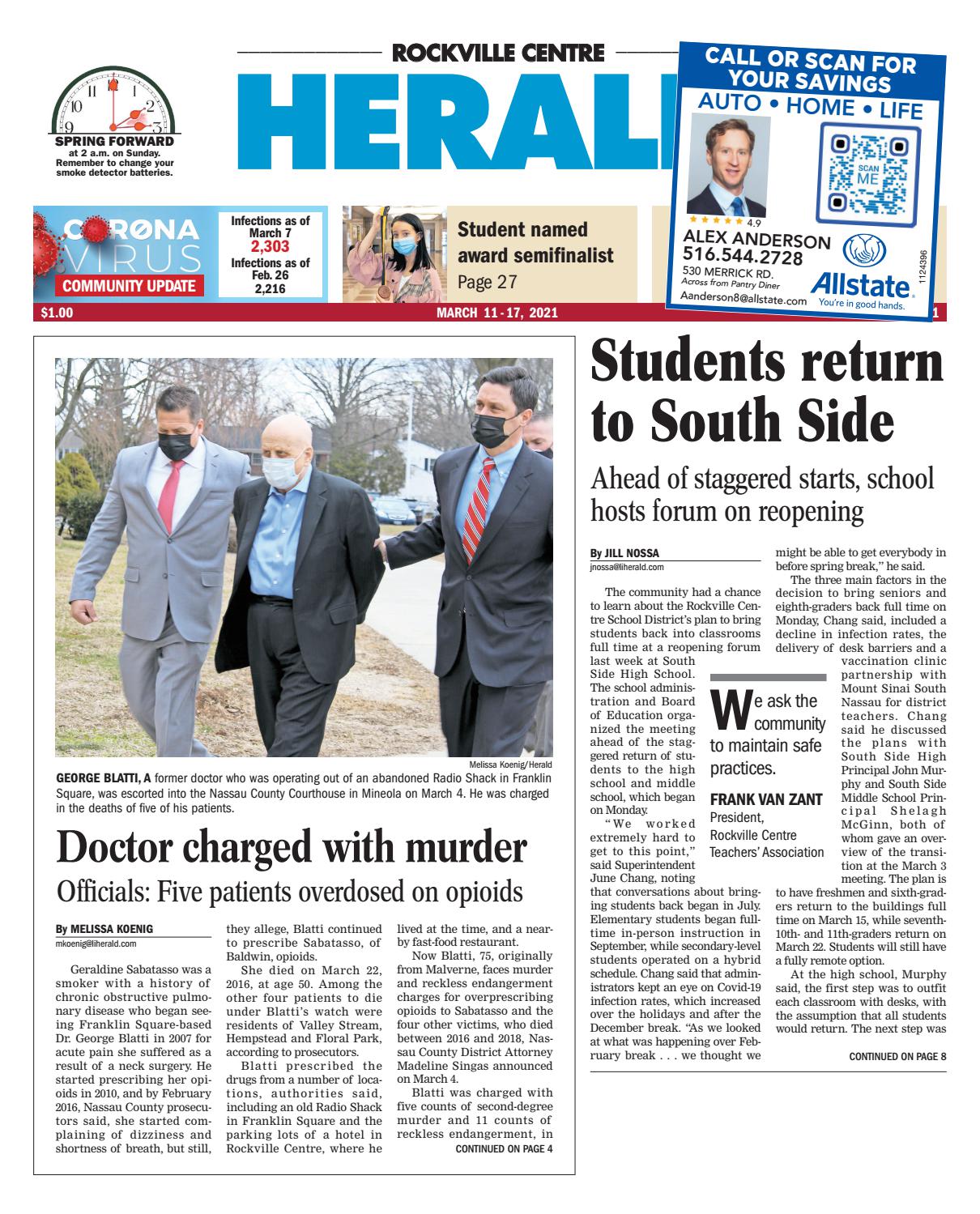 Rockville Centre Herald 03-11-2021 by Richner Communications, Inc - Issuu