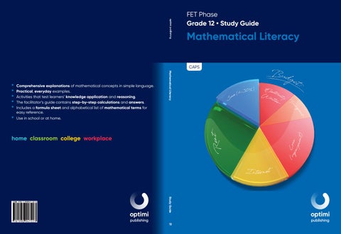 Gr 12-Mathematical Literacy-Study Guide by Impaq - Issuu