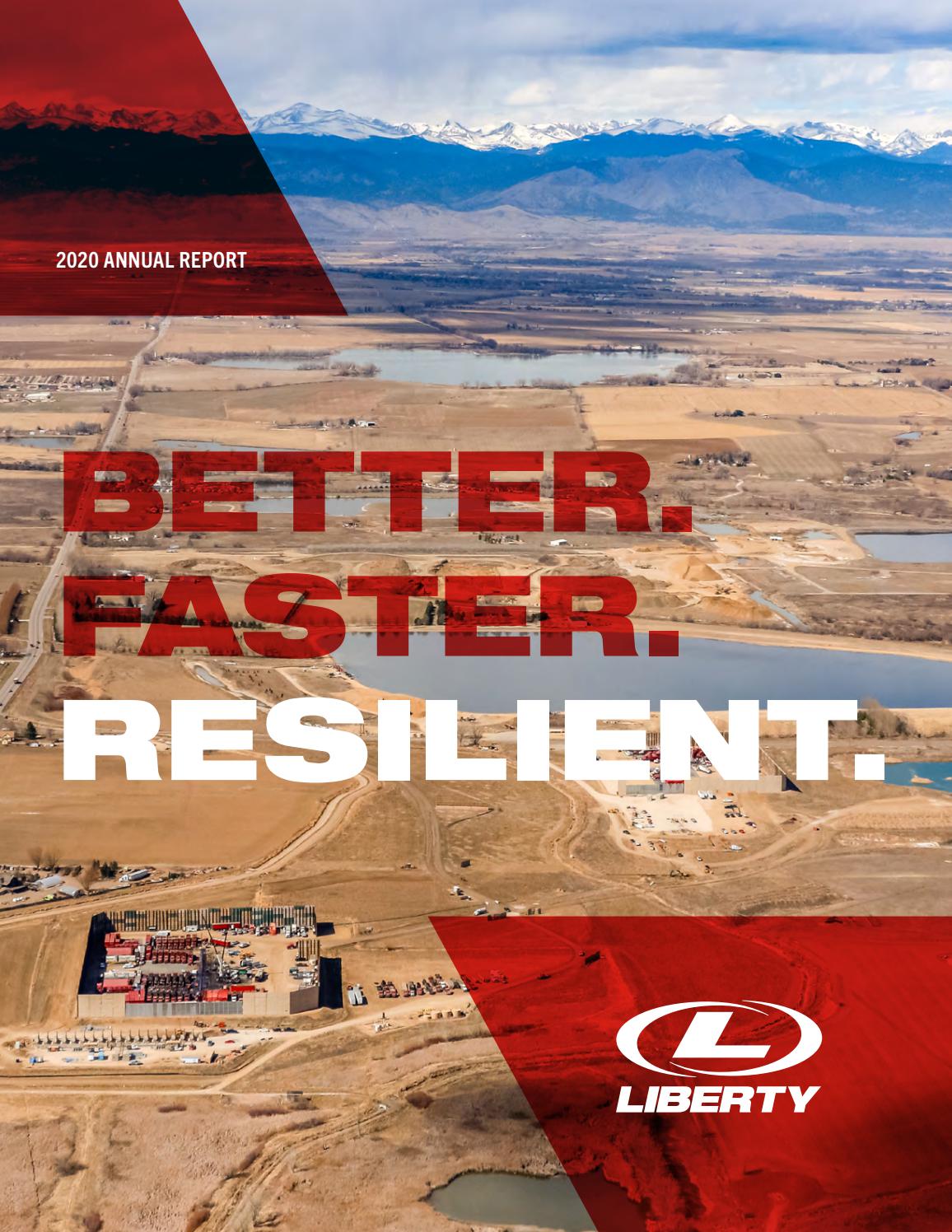 2020 Annual Report by Liberty Energy - Issuu