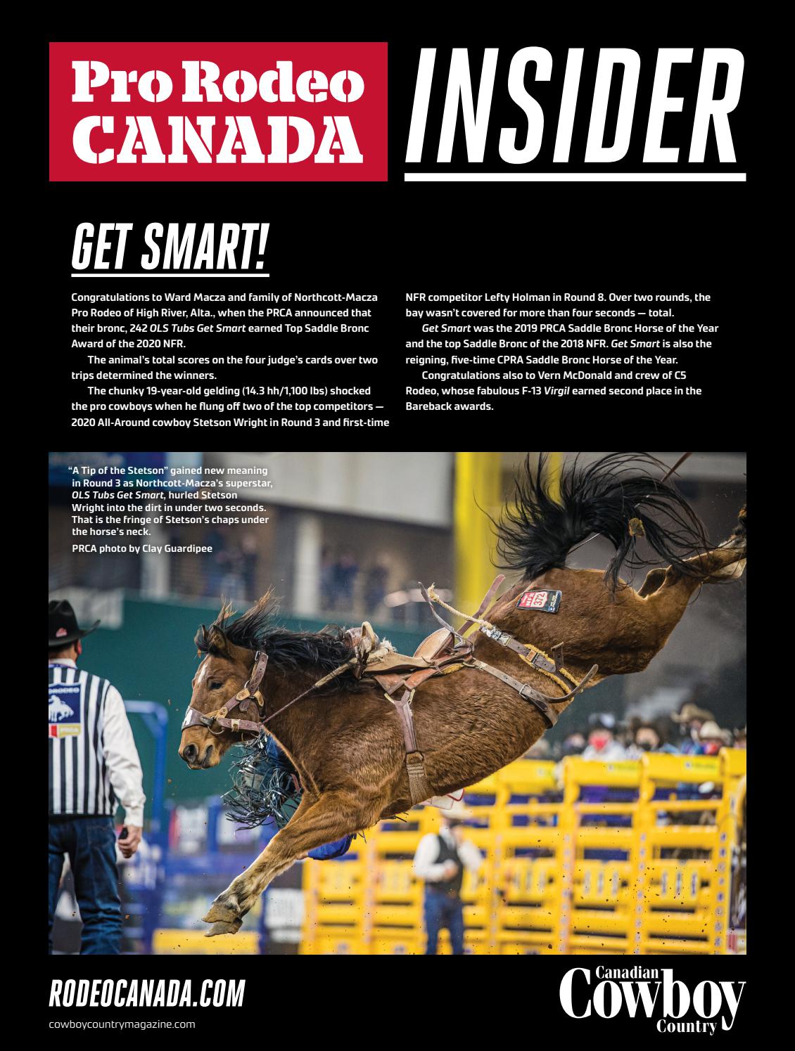 Pro Rodeo Canada Insider Apr/May 2021 by Tanner Young Publishing Group ...