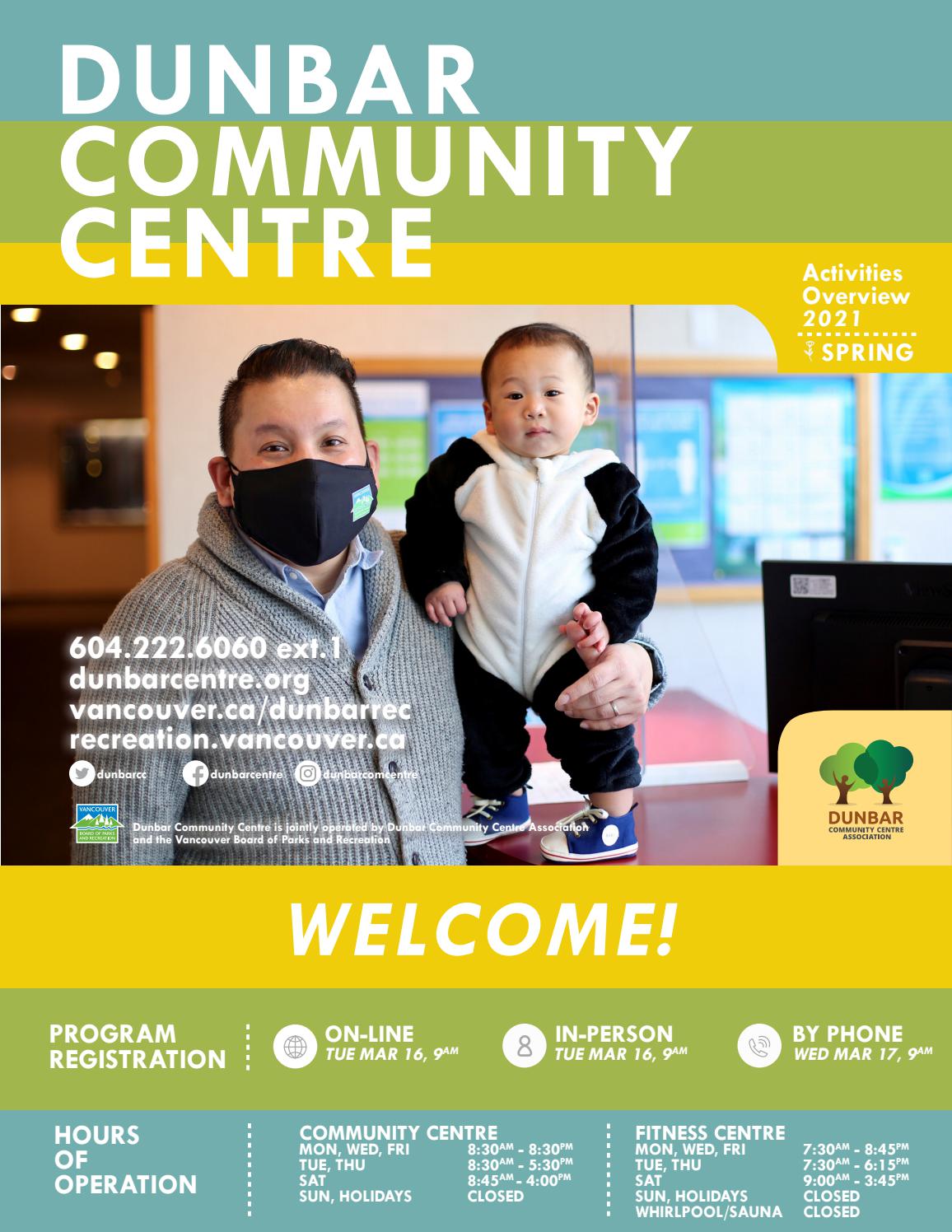 Spring 2021 Activities Overview by Dunbar Community Centre - Issuu