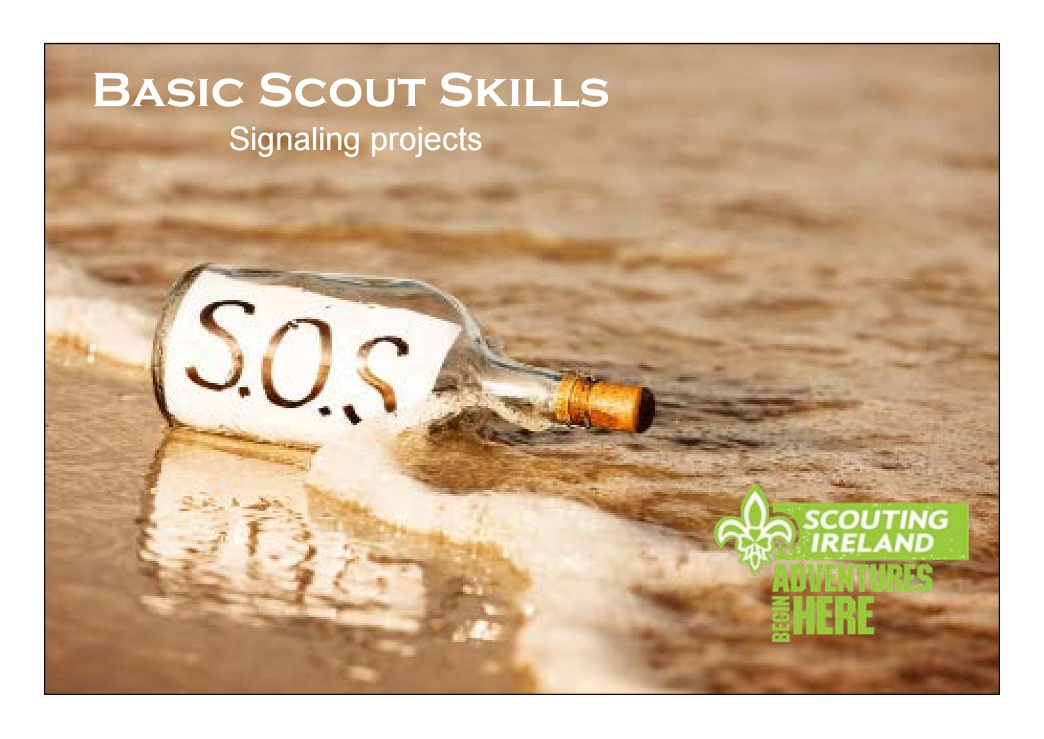 Signalling projects by Scouting Ireland - Issuu