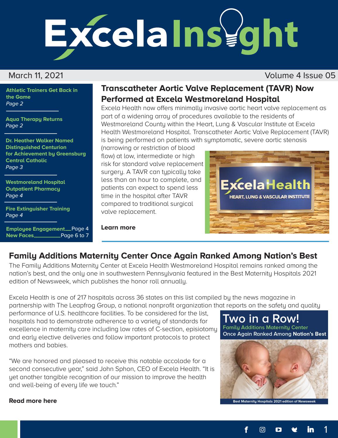 Excela Insight 3/11/2021 by Independence Health System - Issuu