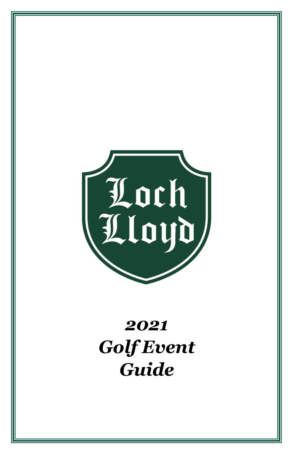 2021 Golf Event Guide for The Country Club at Loch Lloyd by Loch Lloyd ...