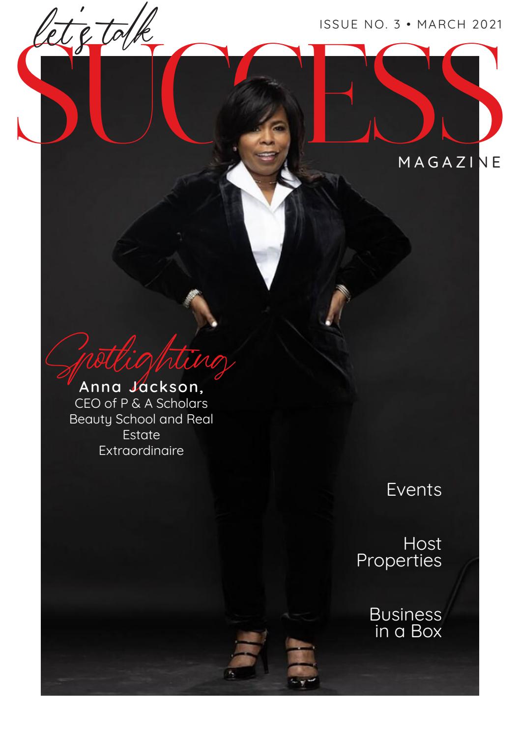 Let's Talk Success March 2021 by LetsTalkSuccess - Issuu