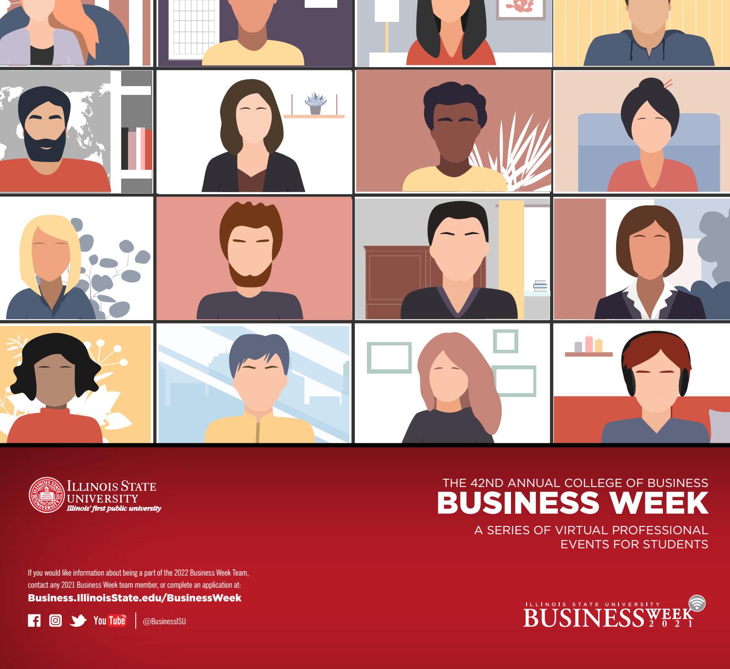 BUSINESS WEEK 2021 BROCHURE by BusinessISU - Issuu