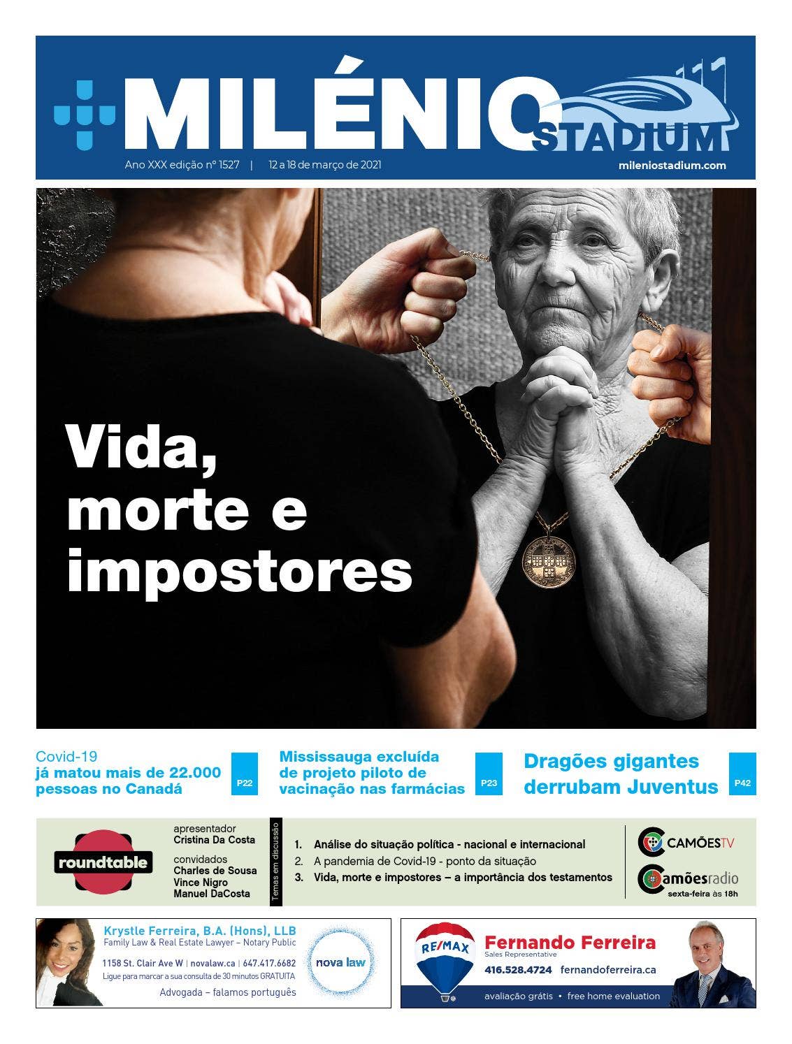 Milénio Stadium - Edição 1527 - 2021-03-12 by Milénio Stadium - Issuu