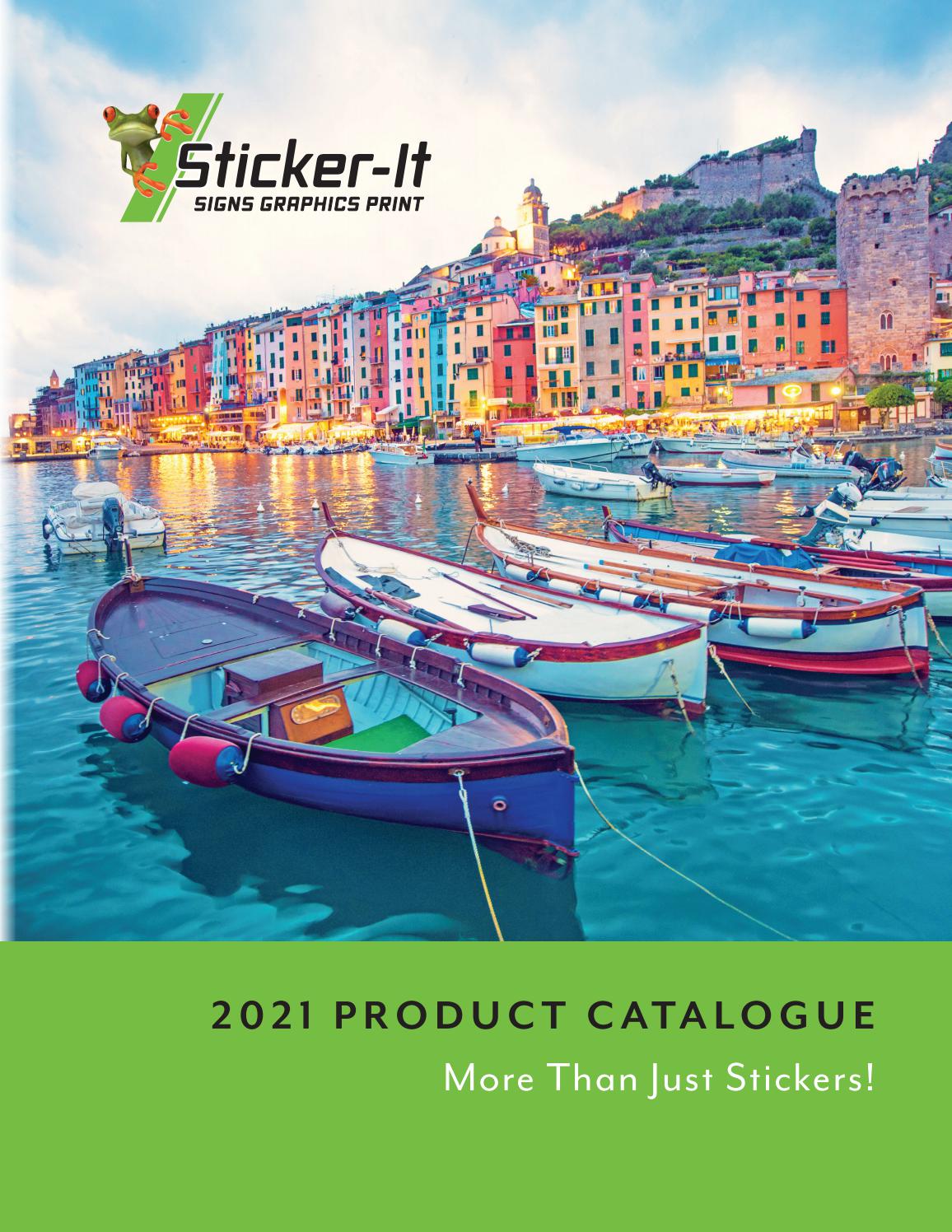 Sticker-It 2021 Catalogue by Sticker-It - Issuu