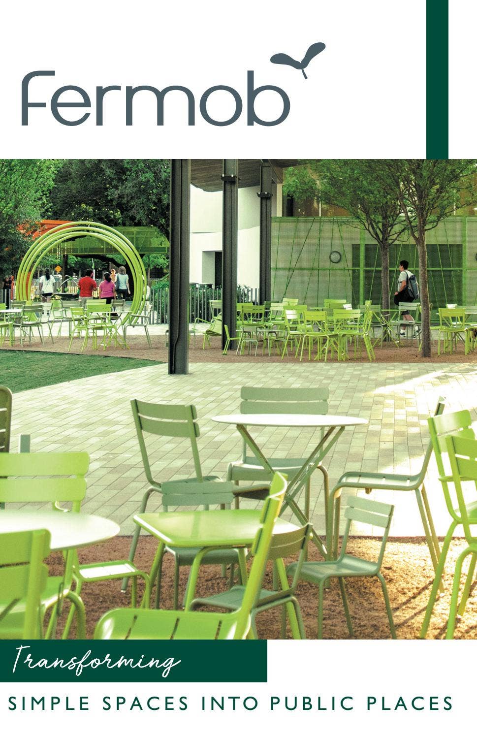 Fermob USA Public Spaces Brochure by Fermob USA - Issuu
