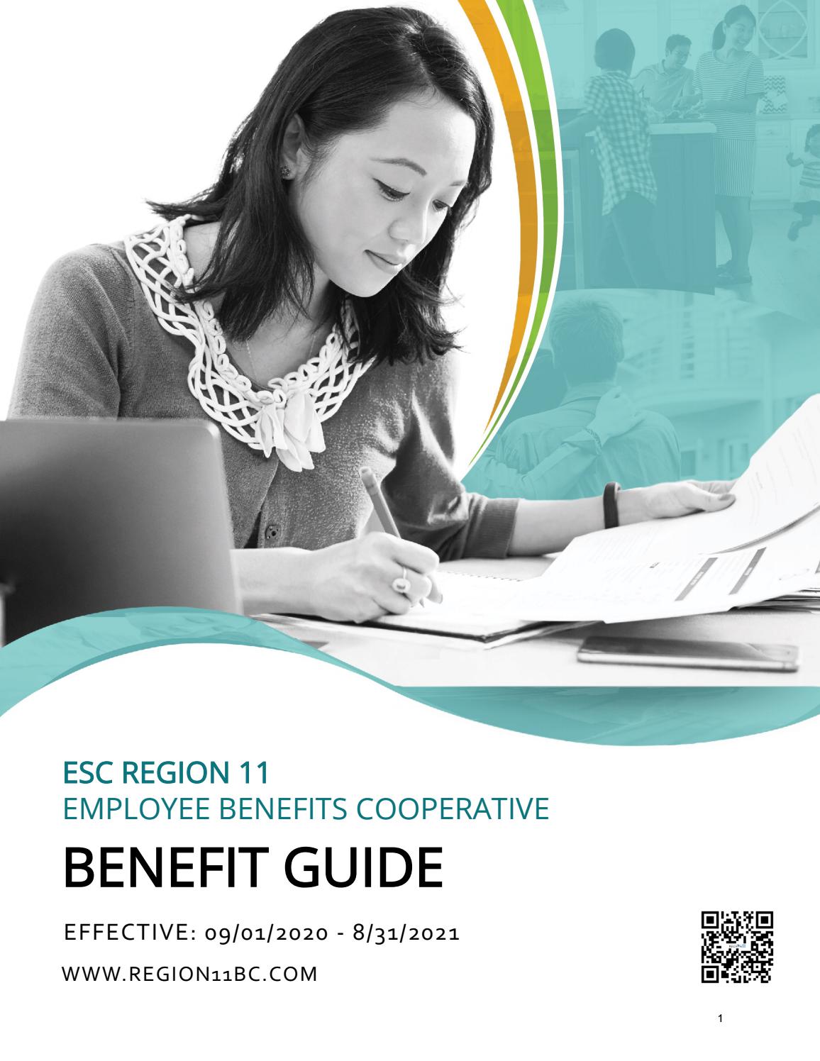 2020-21 ESC Region 11 EBC Benefit Guide- Version 2 by FBS - Issuu