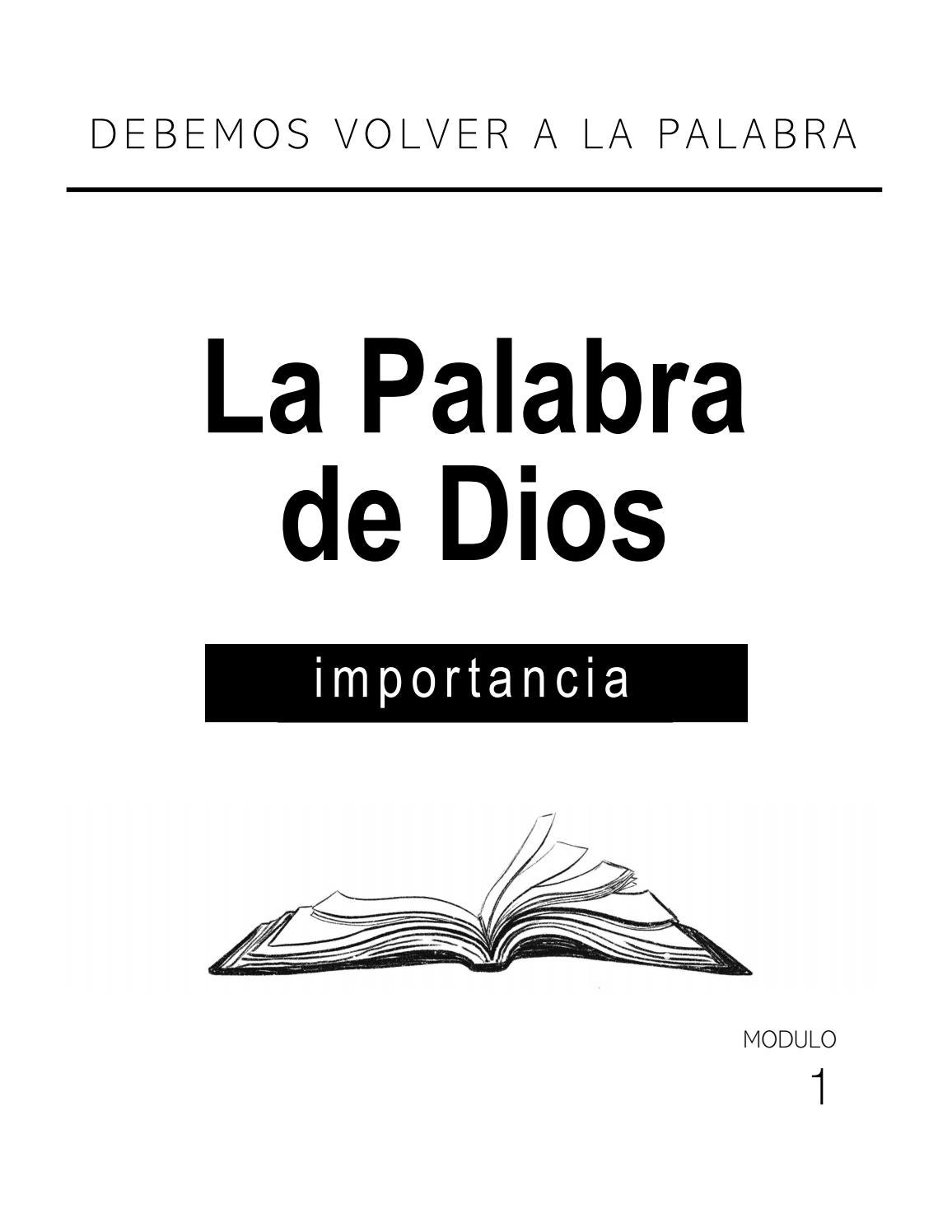 La Palabra de Dios - Importancia by Raul Rivera Ramirez - Issuu
