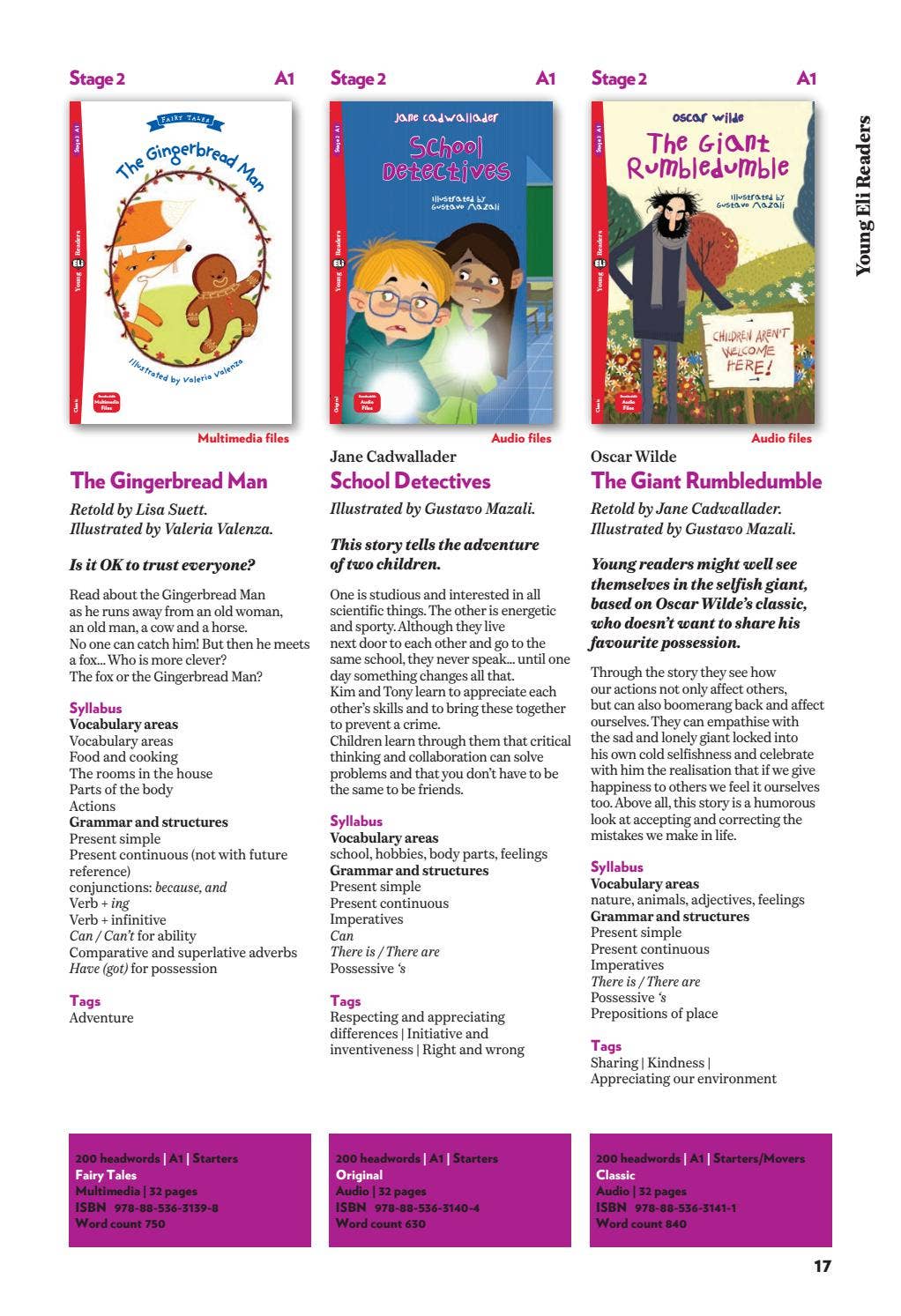 ELI Graded Readers - ELT Catalogue 2021 by ELI Publishing - Issuu