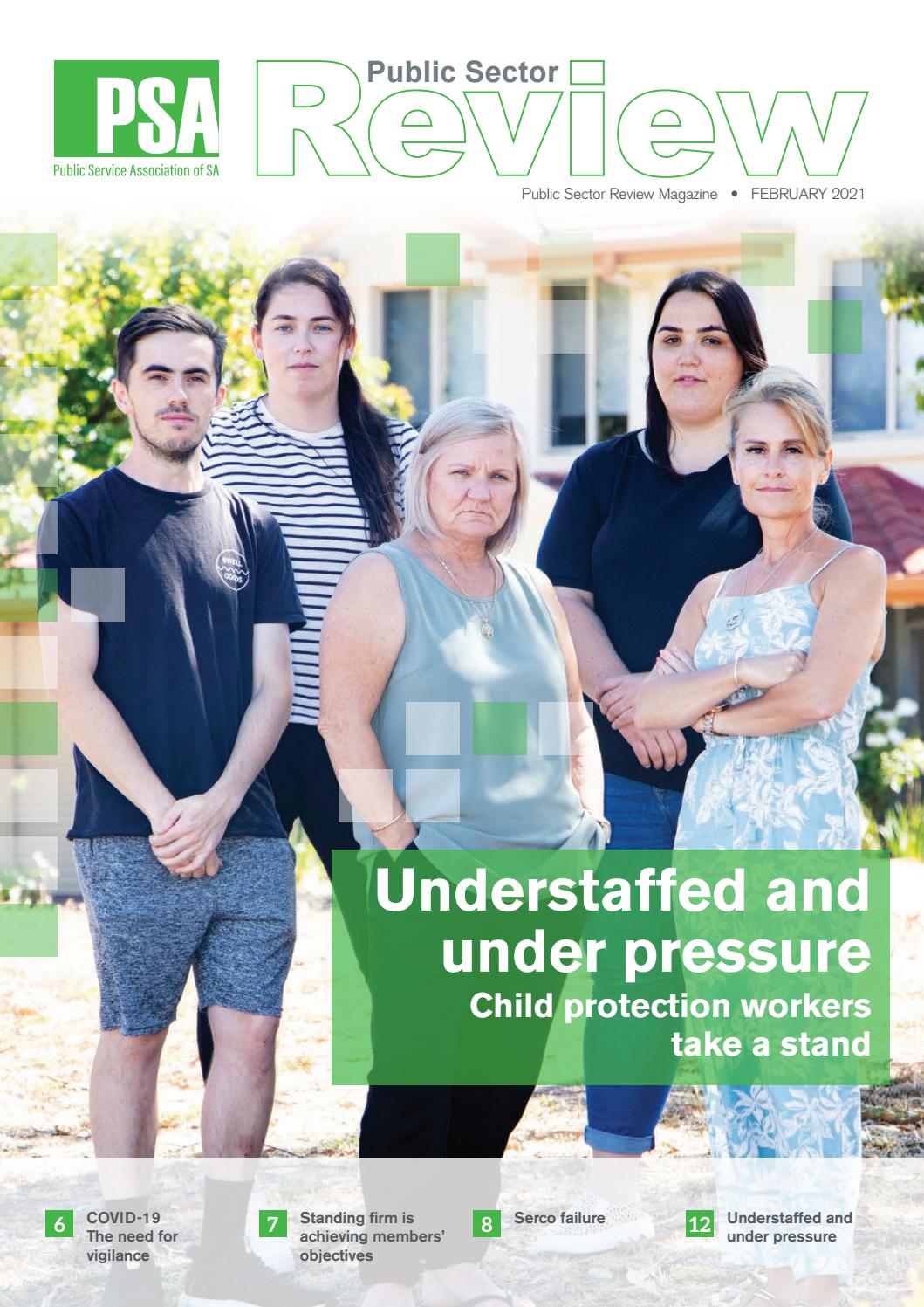 Public Sector Review | February 2021 by Public Service Association of ...